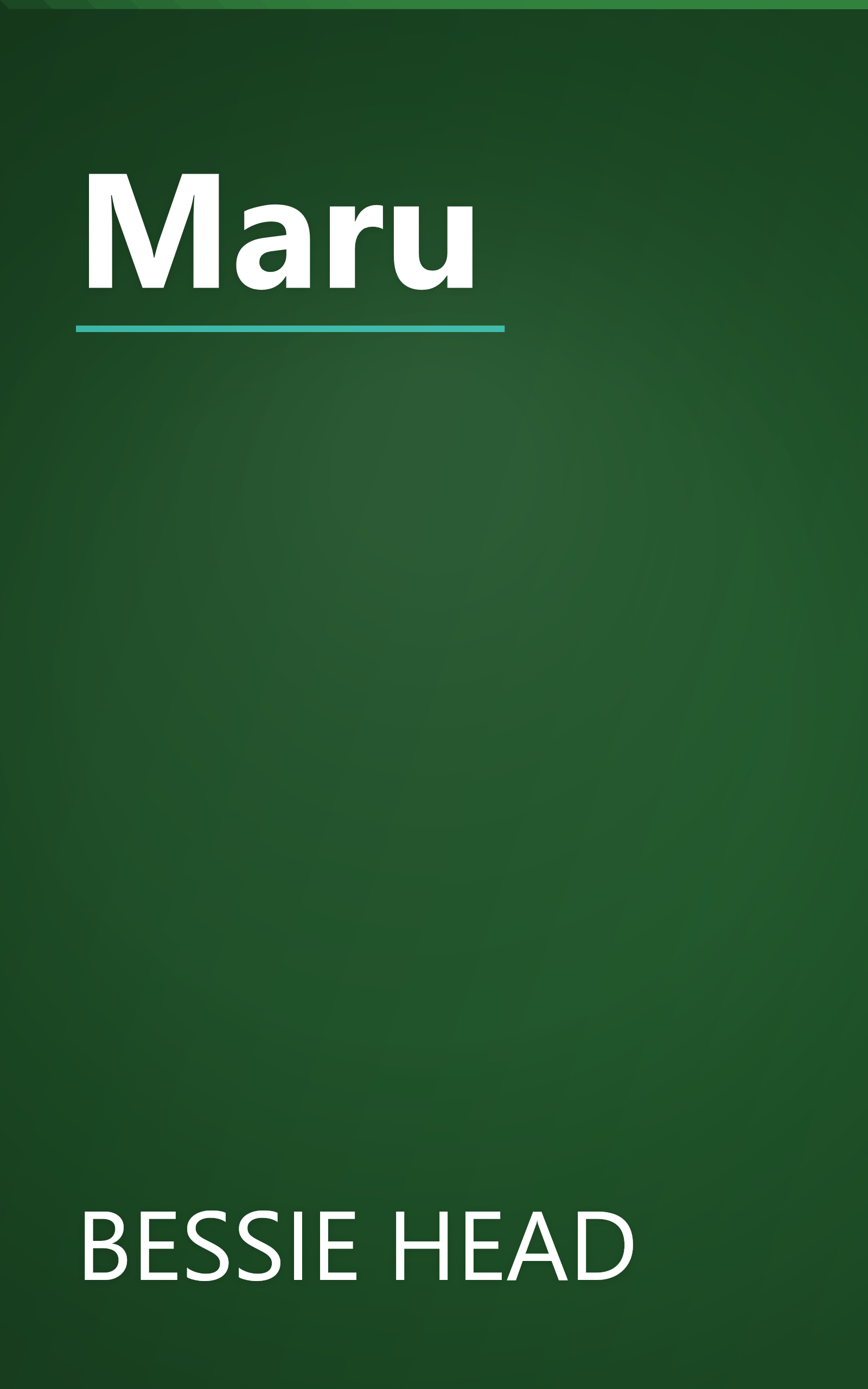 Maru book cover