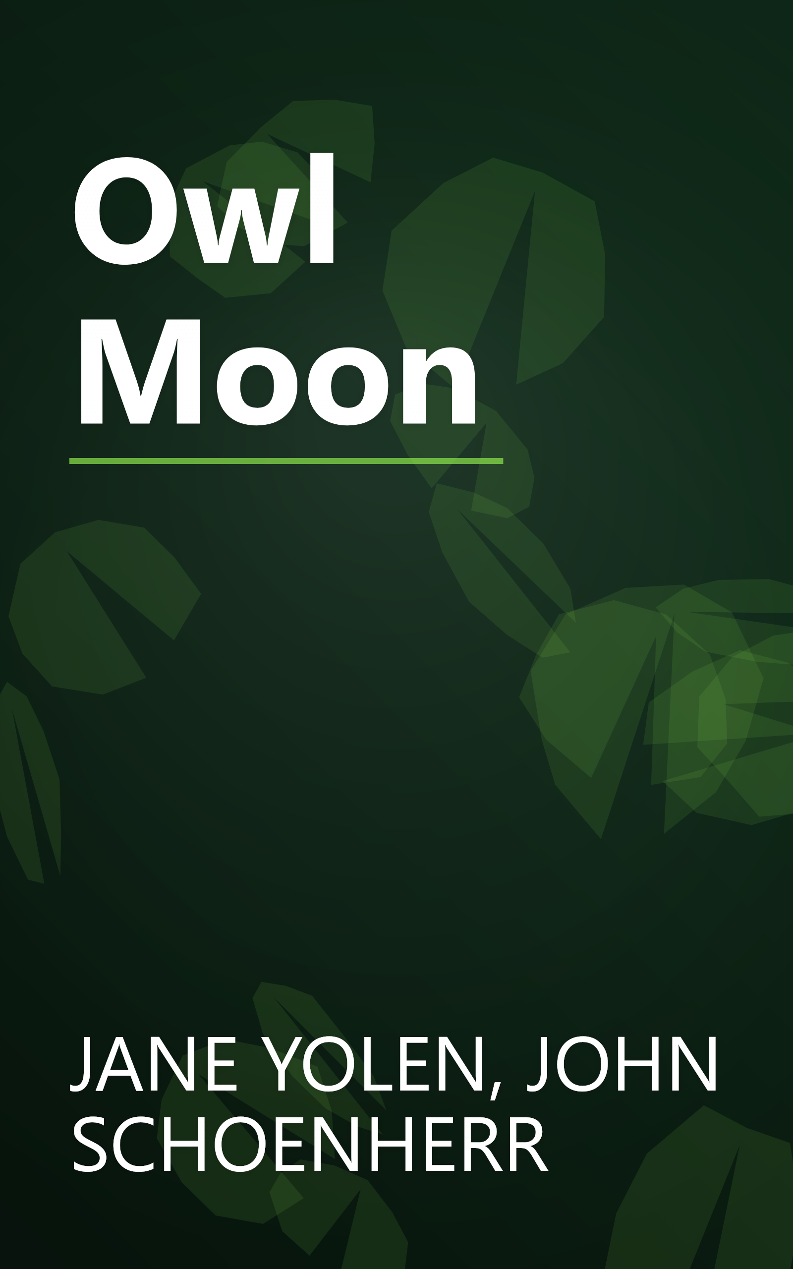 Owl Moon book cover