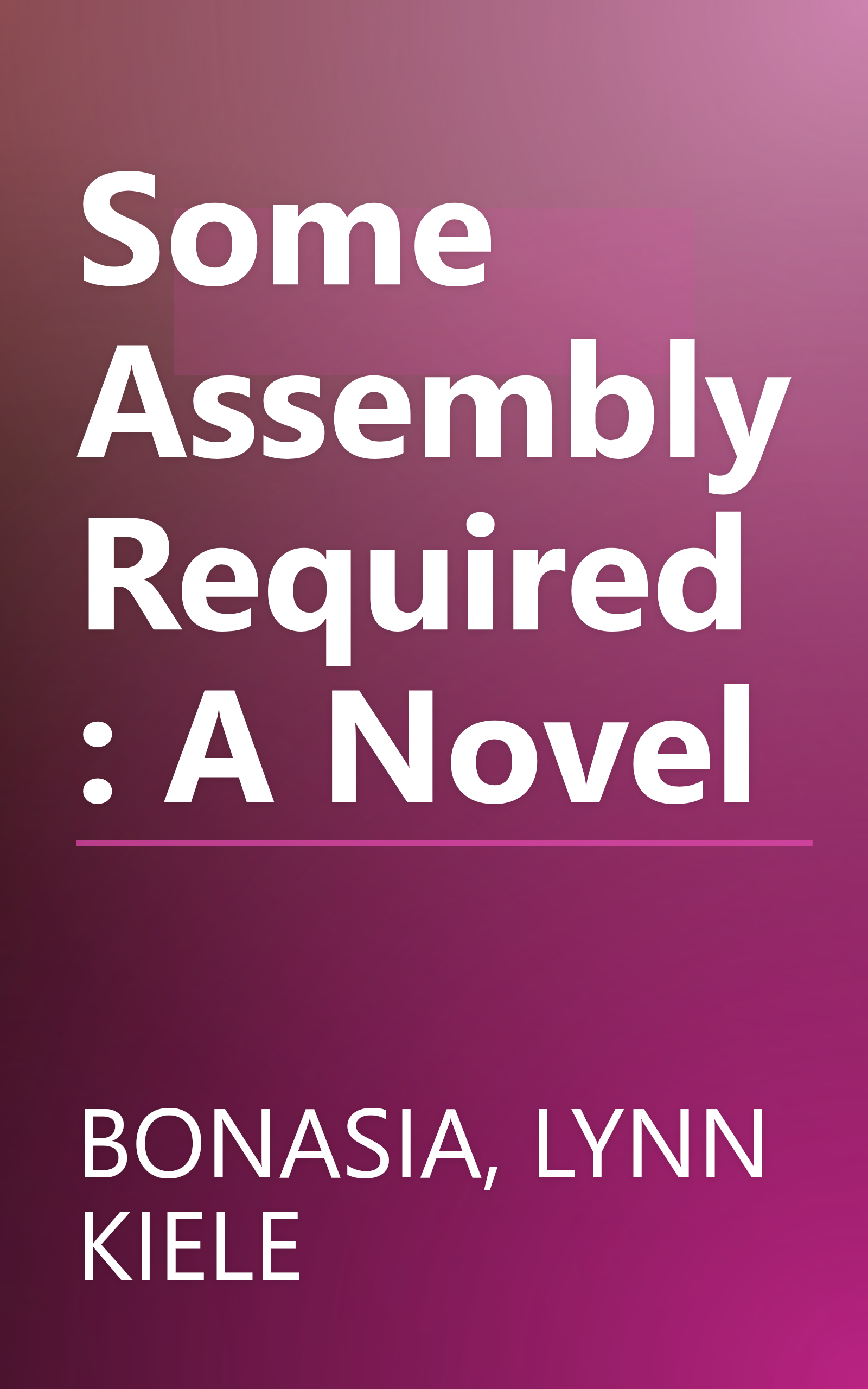 Some Assembly Required: A Novel book cover