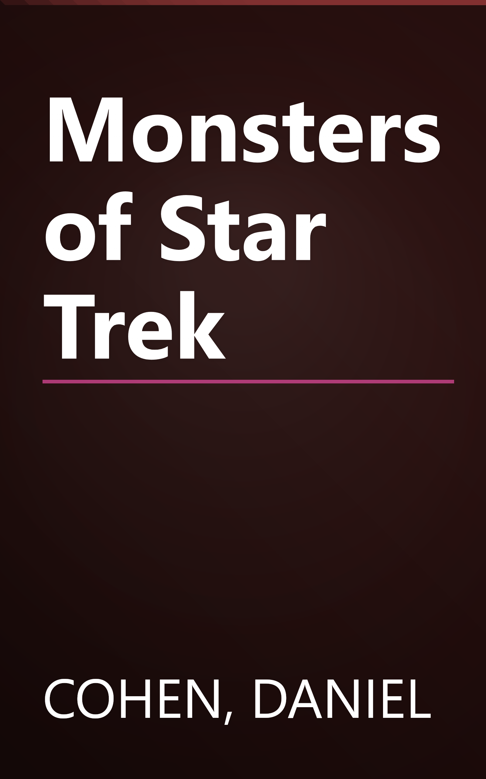Monsters of Star Trek book cover