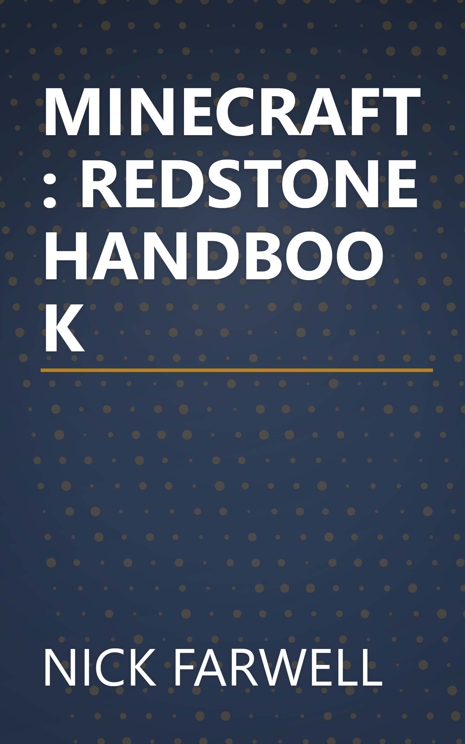 MINECRAFT: REDSTONE HANDBOOK book cover