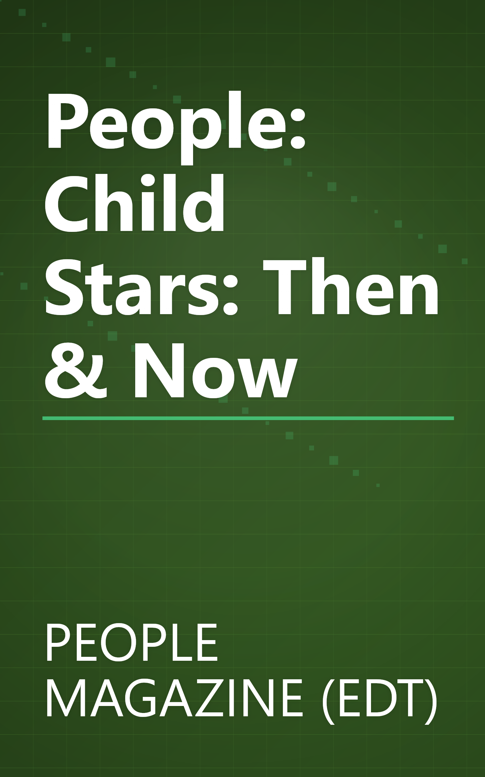 People: Child Stars: Then & Now book cover