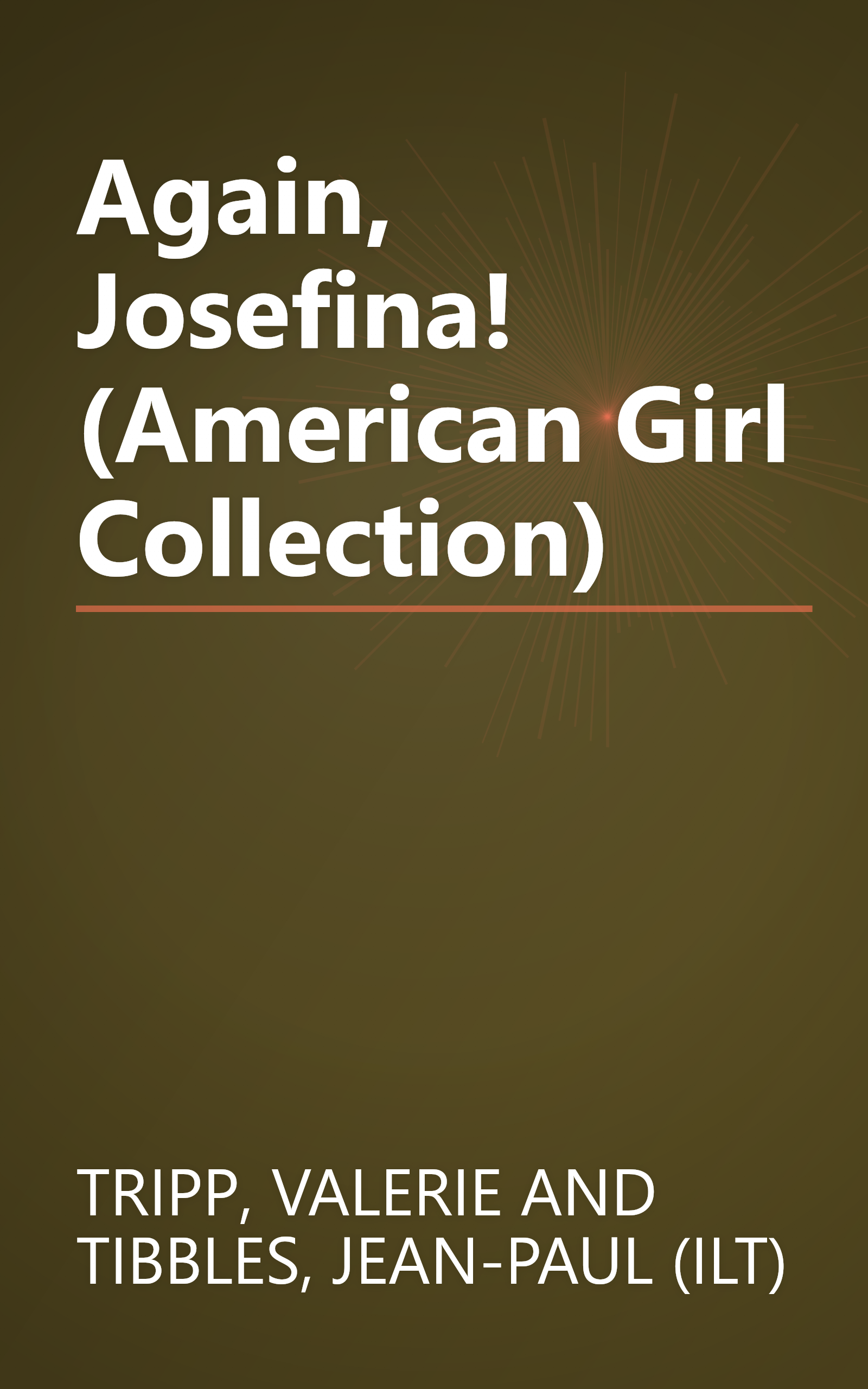 Again, Josefina! (American Girl Collection) book cover