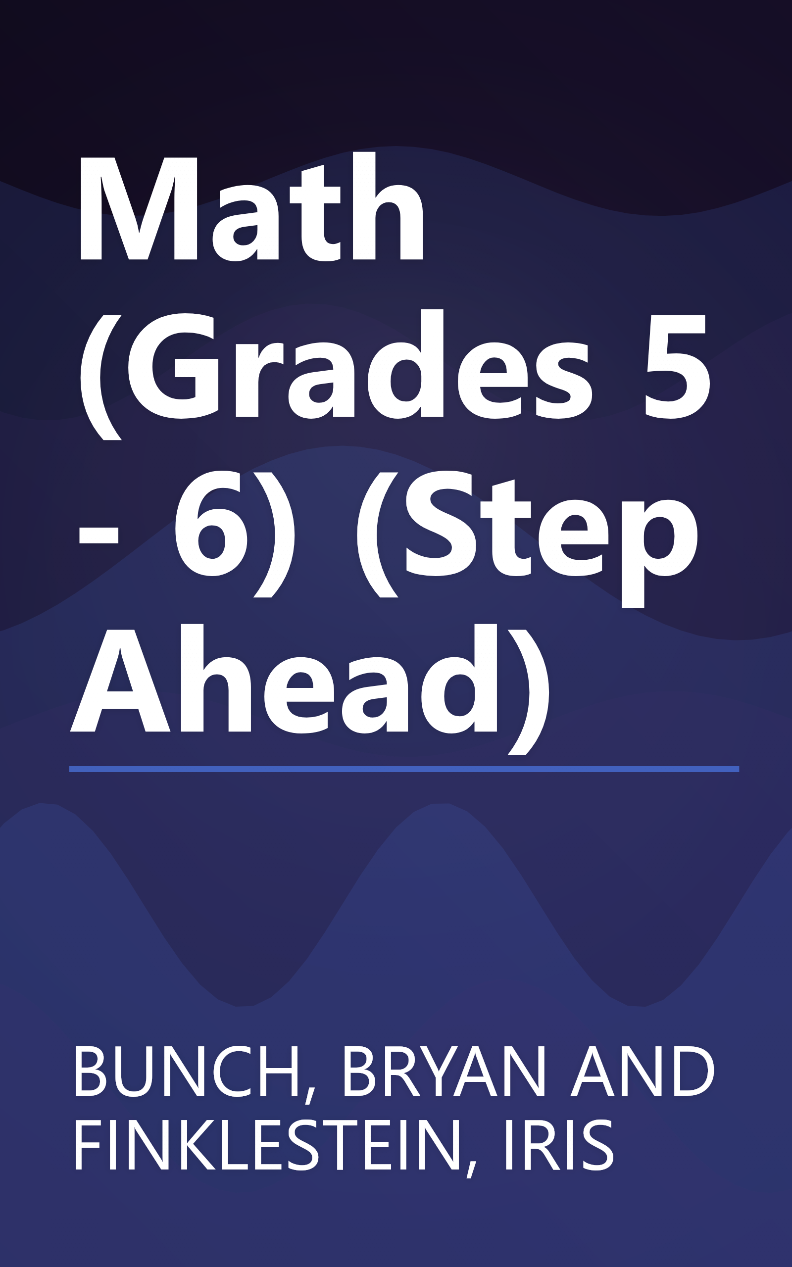 Math (Grades 5 - 6) (Step Ahead) book cover