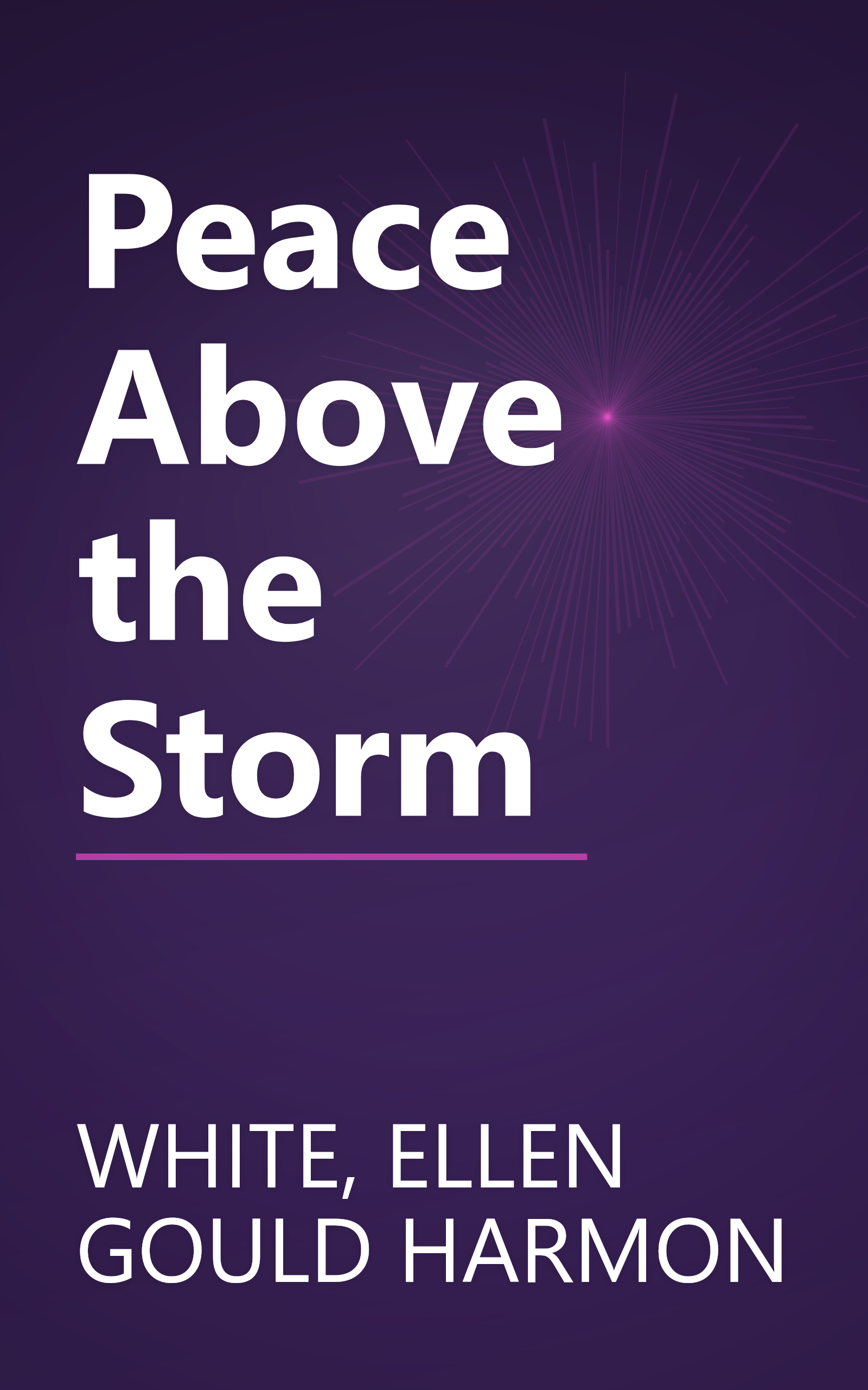 Peace Above the Storm book cover