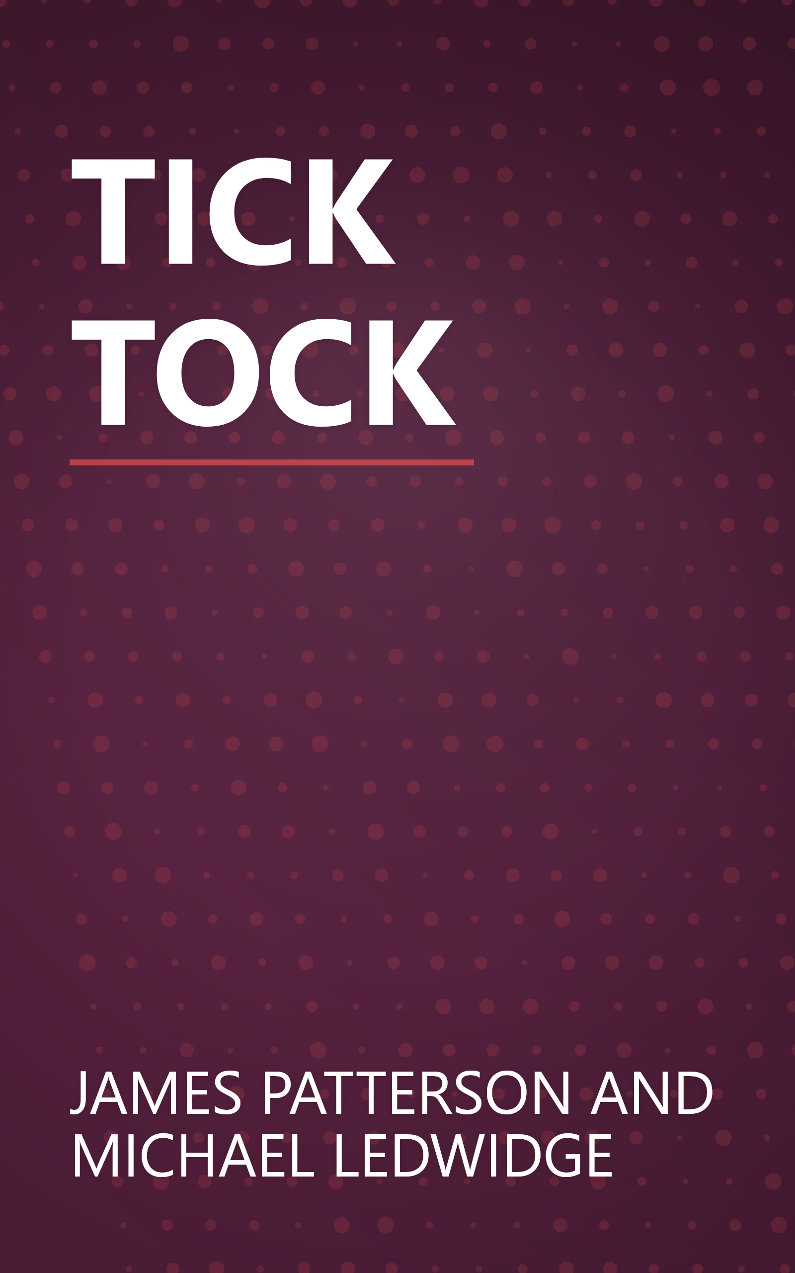 TICK TOCK book cover