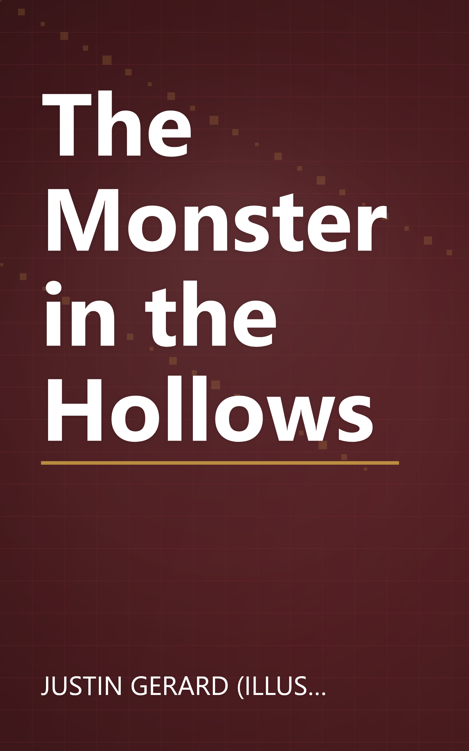 The Monster in the Hollows book cover