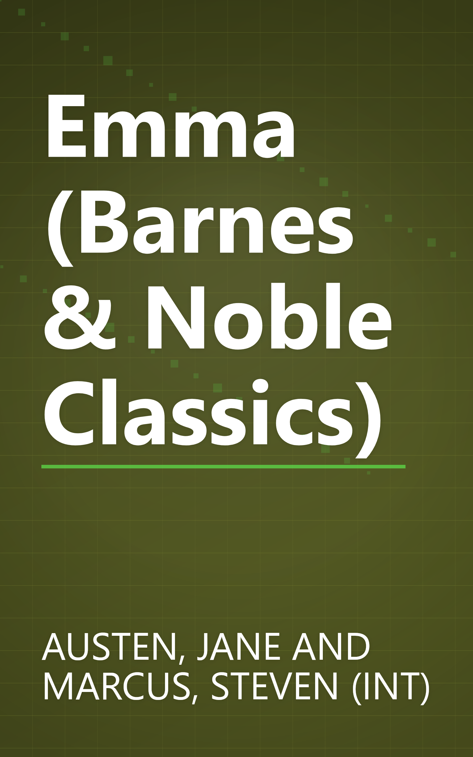 Emma (Barnes & Noble Classics) book cover