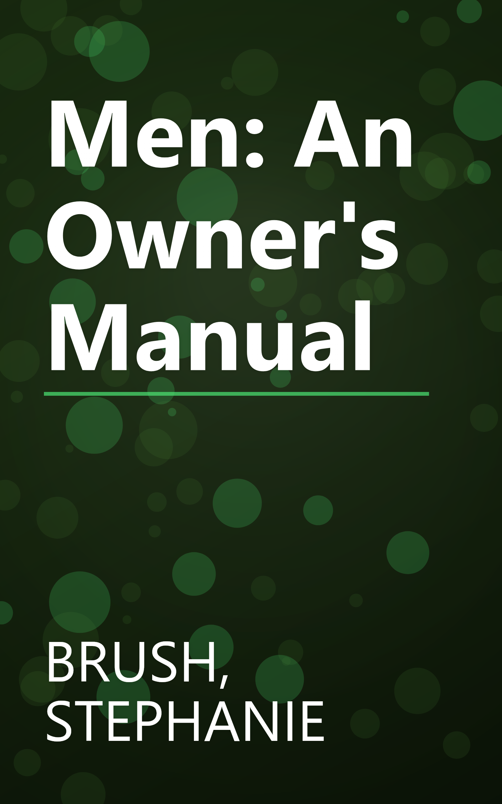 Men: An Owner's Manual book cover