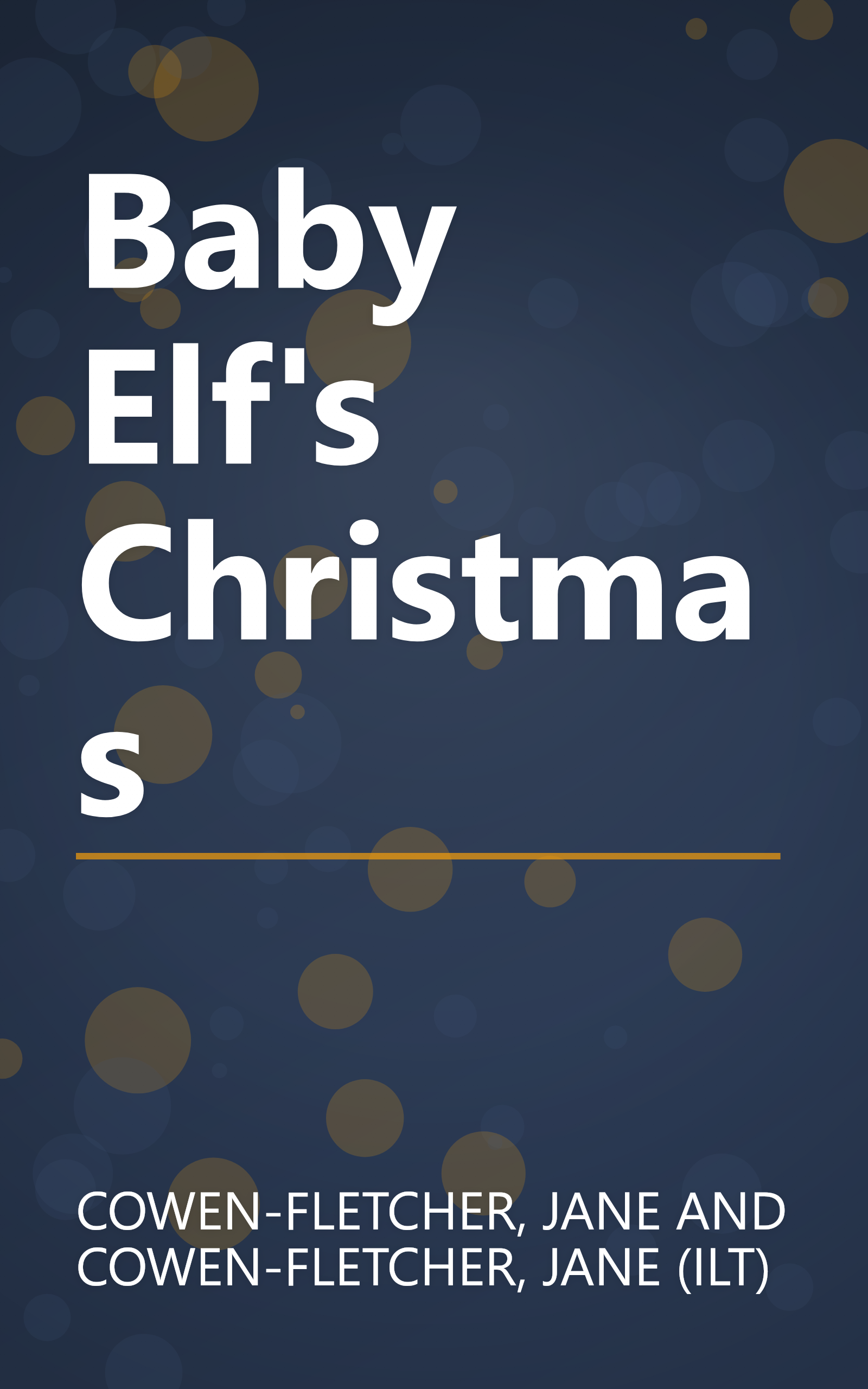 Baby Elf's Christmas book cover