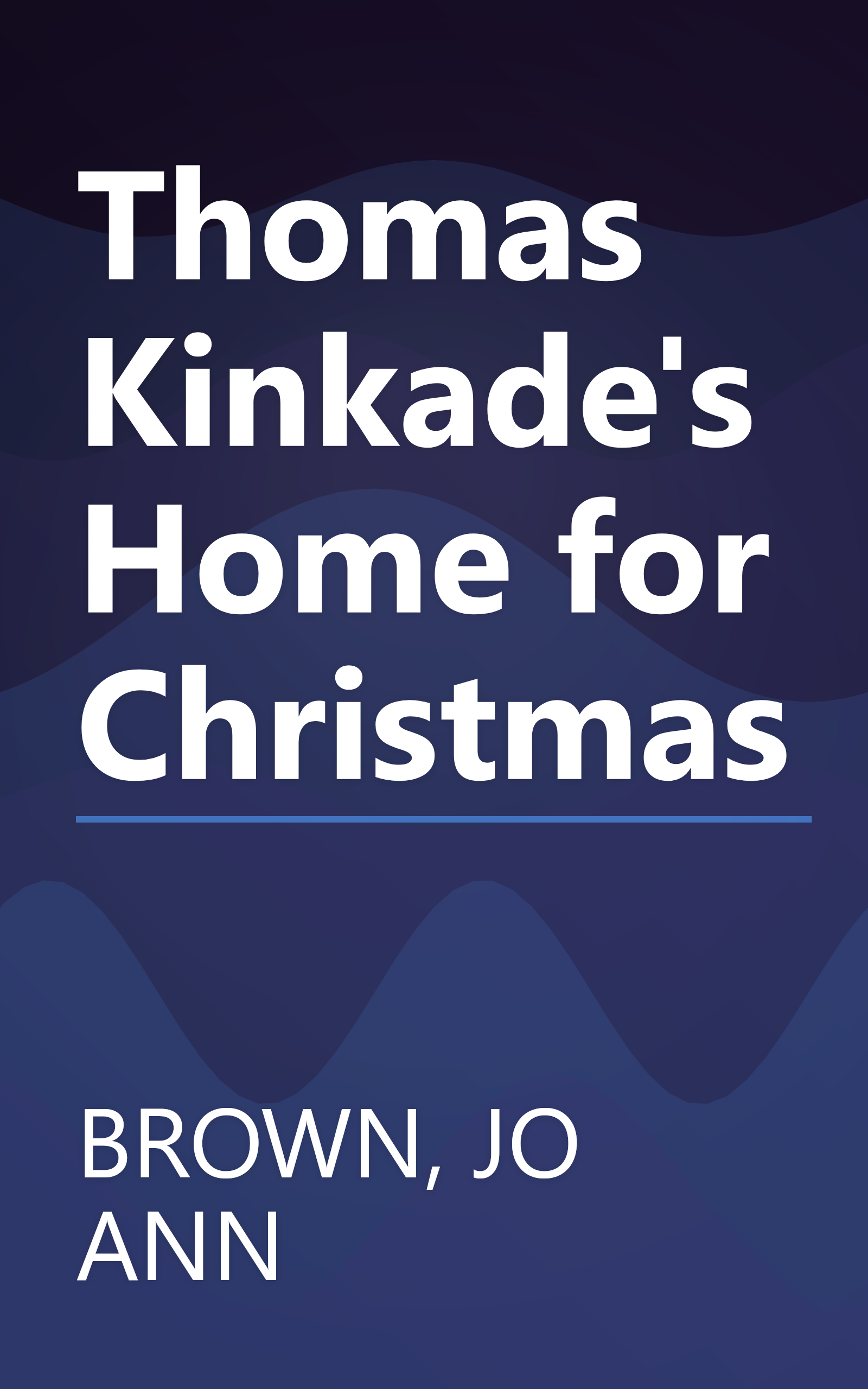 Thomas Kinkade's Home for Christmas book cover