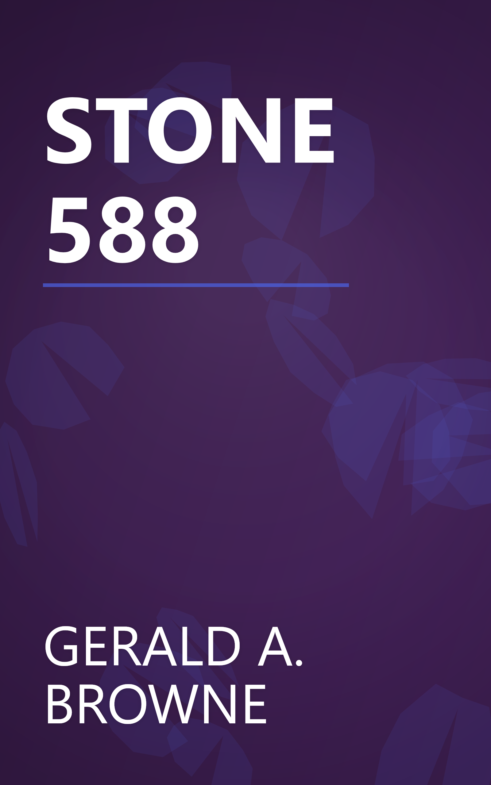 STONE 588 book cover