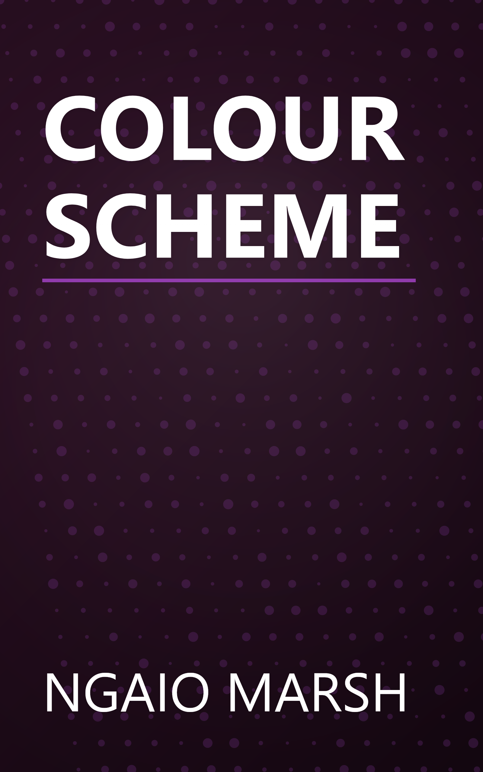 COLOUR SCHEME book cover