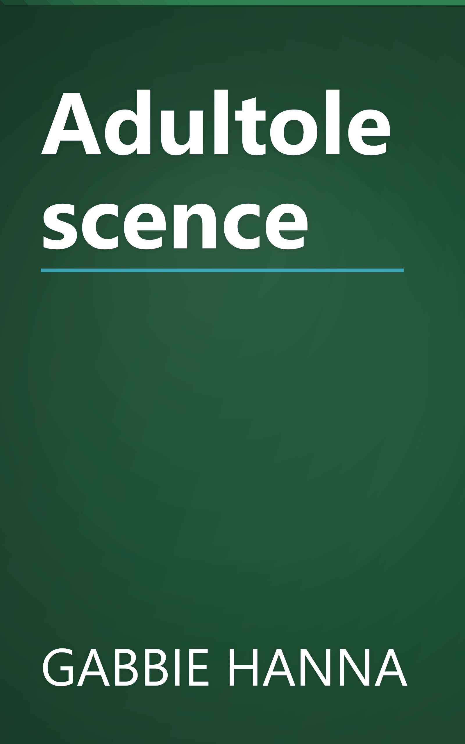 Adultolescence book cover