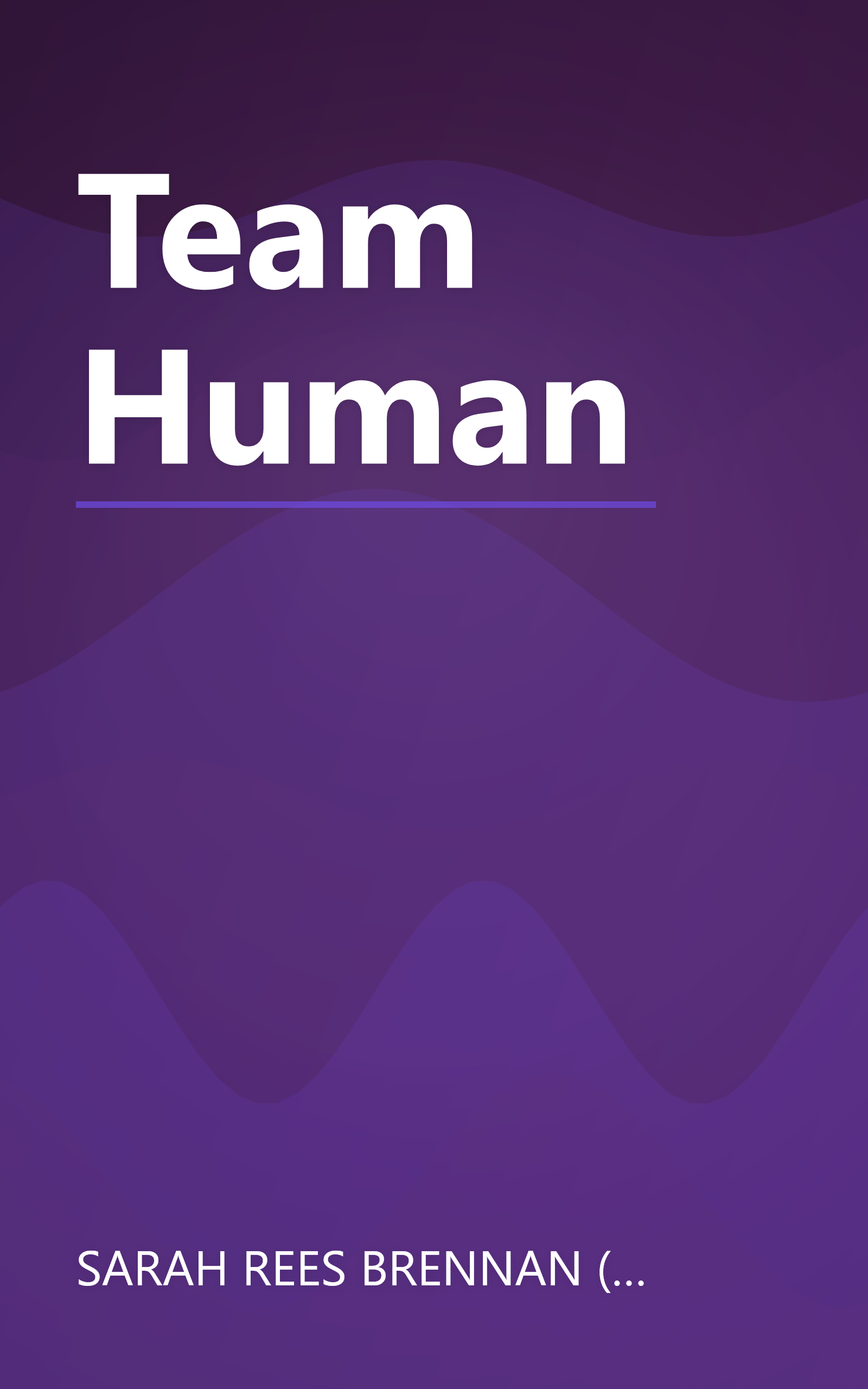 Team Human book cover