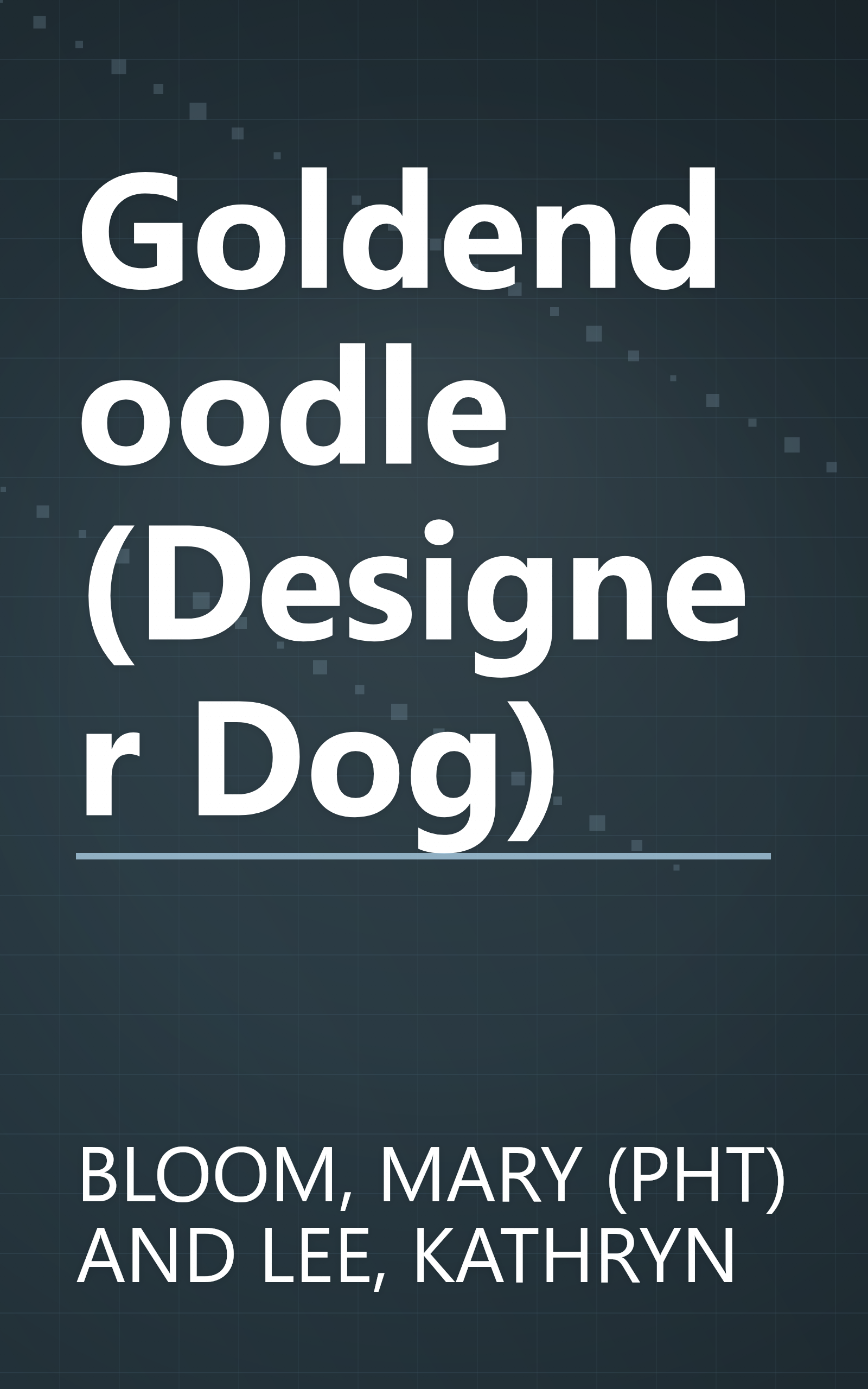 Goldendoodle (Designer Dog) book cover