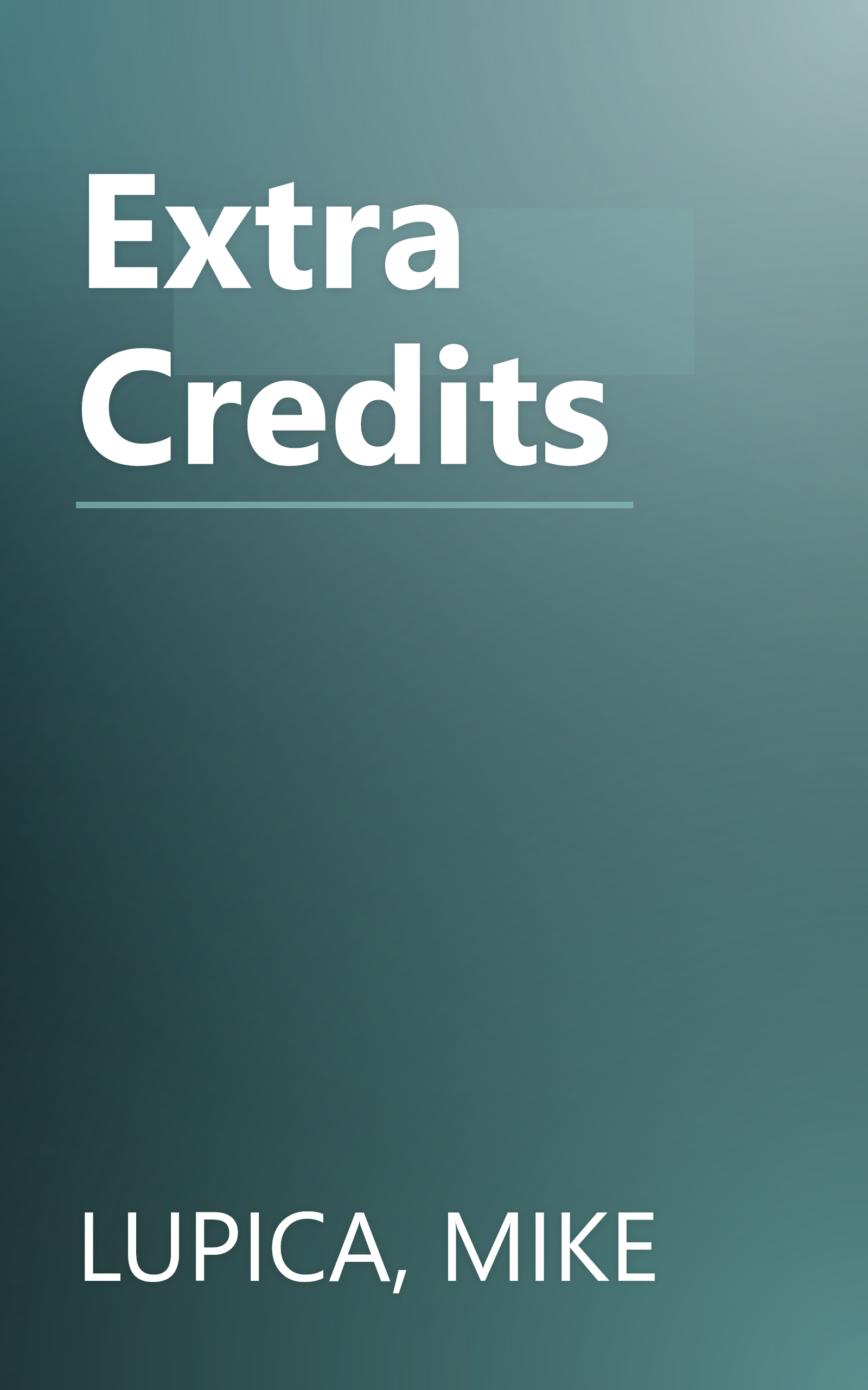 Extra Credits book cover