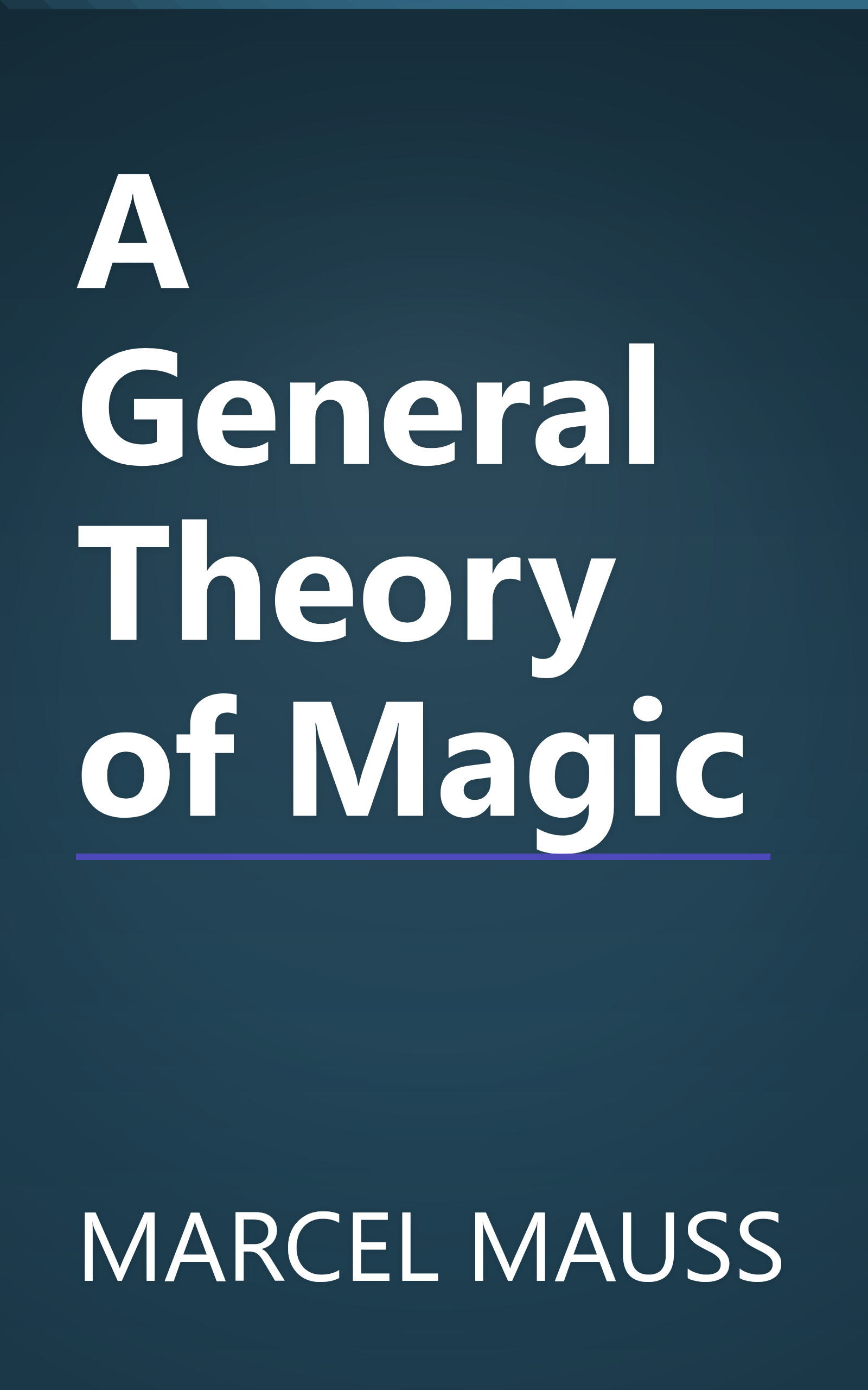 A General Theory of Magic book cover