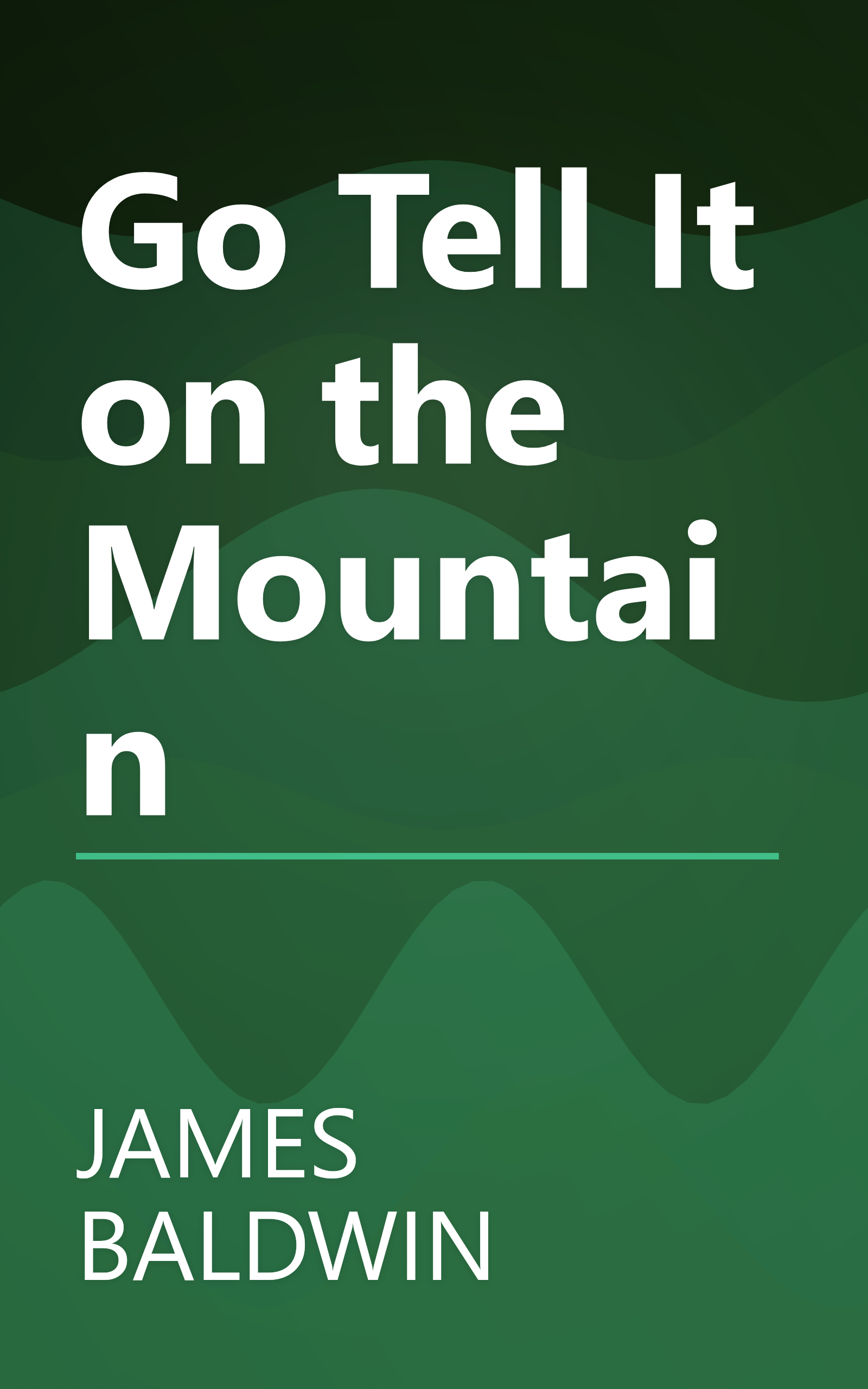 Go Tell It on the Mountain book cover
