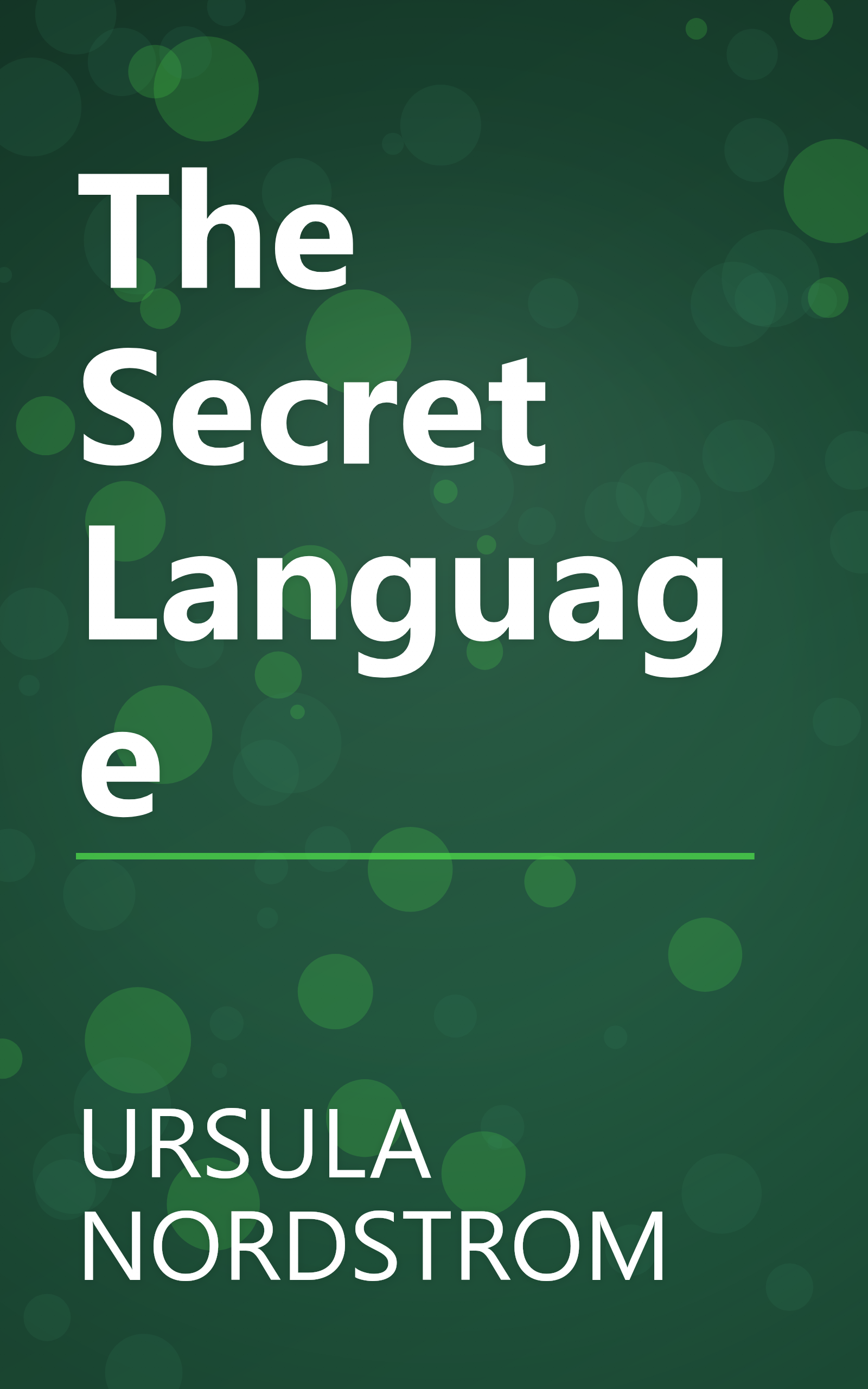 The Secret Language book cover