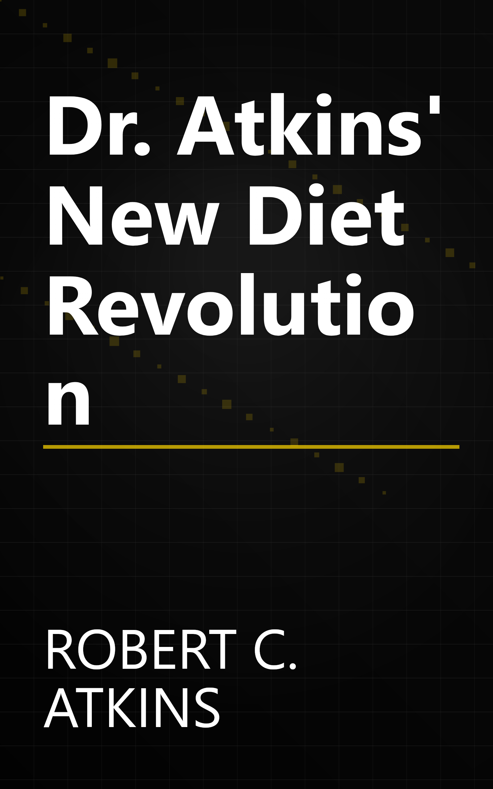 Dr. Atkins' New Diet Revolution book cover