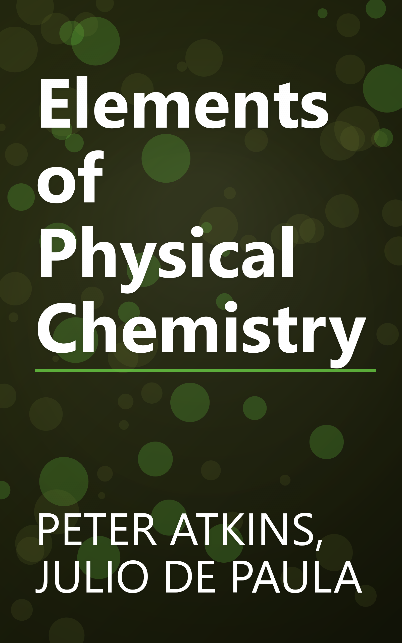 Elements of Physical Chemistry book cover