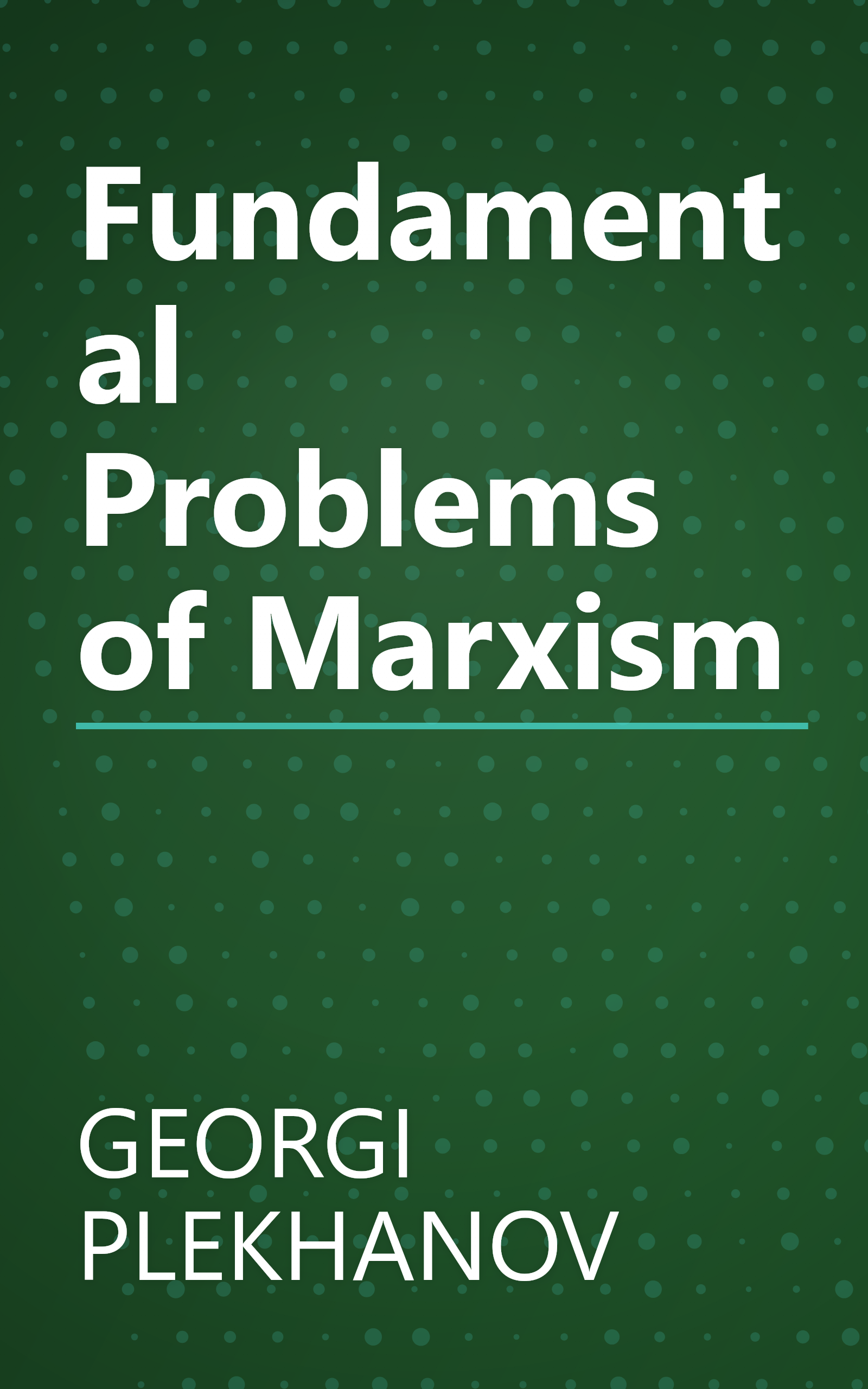 Fundamental Problems of Marxism book cover