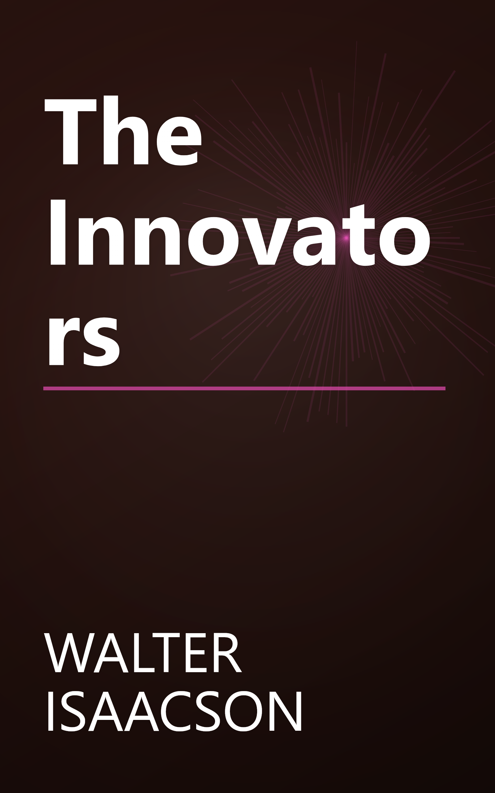 The Innovators book cover
