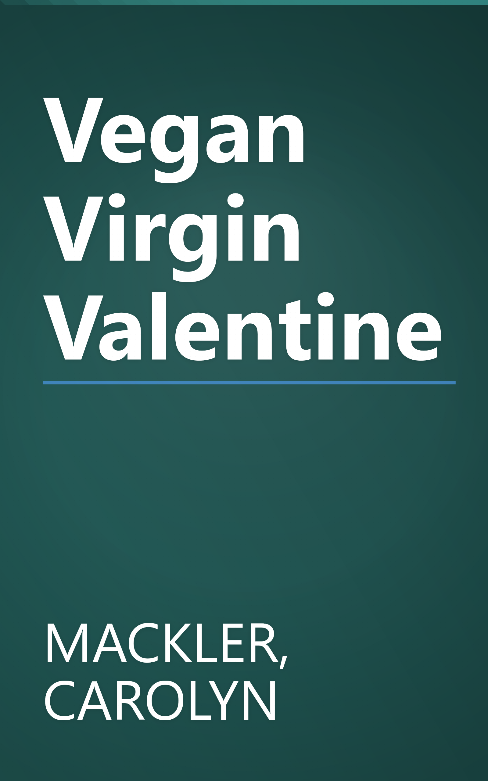 Vegan Virgin Valentine book cover