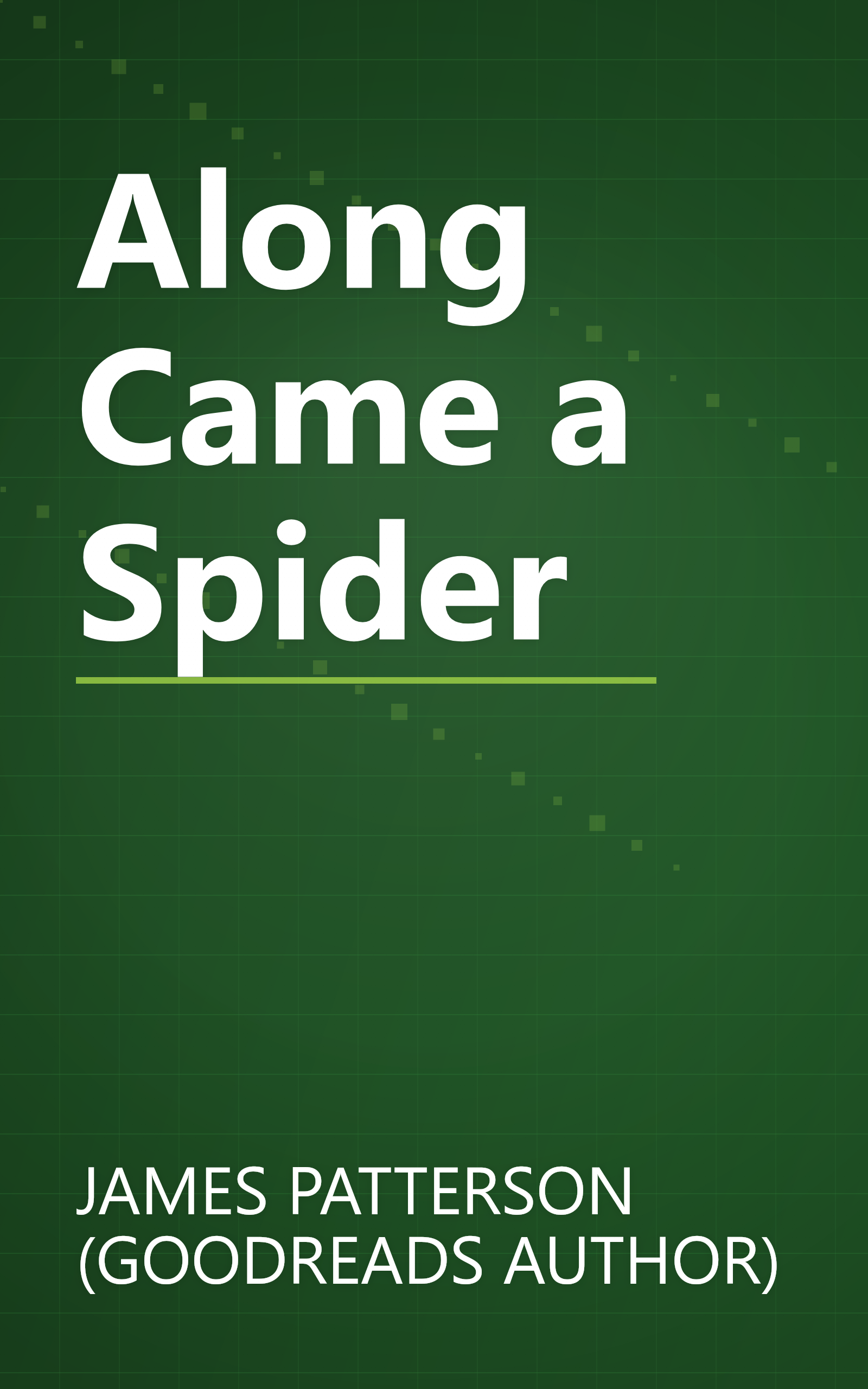 Along Came a Spider book cover