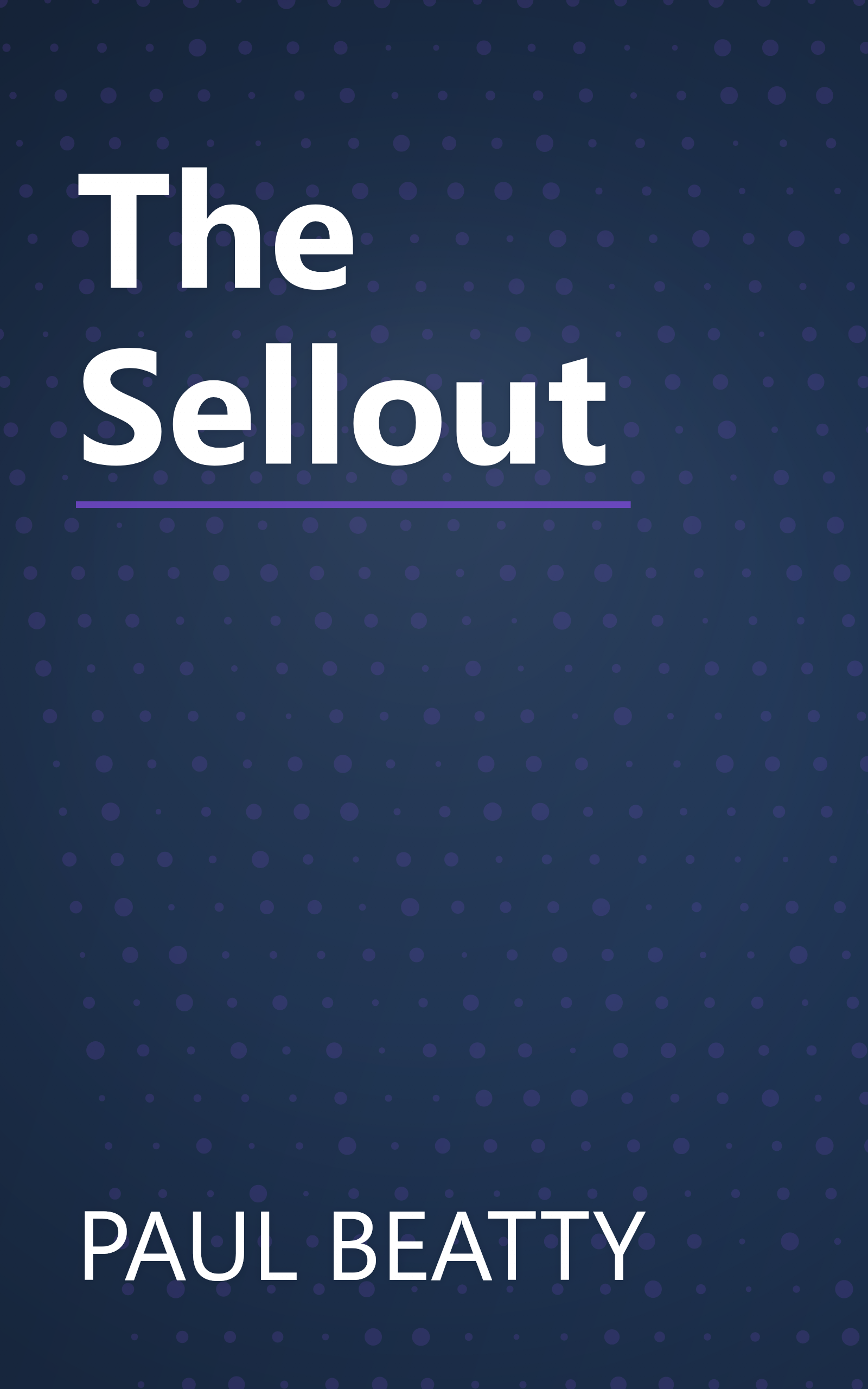 The Sellout book cover