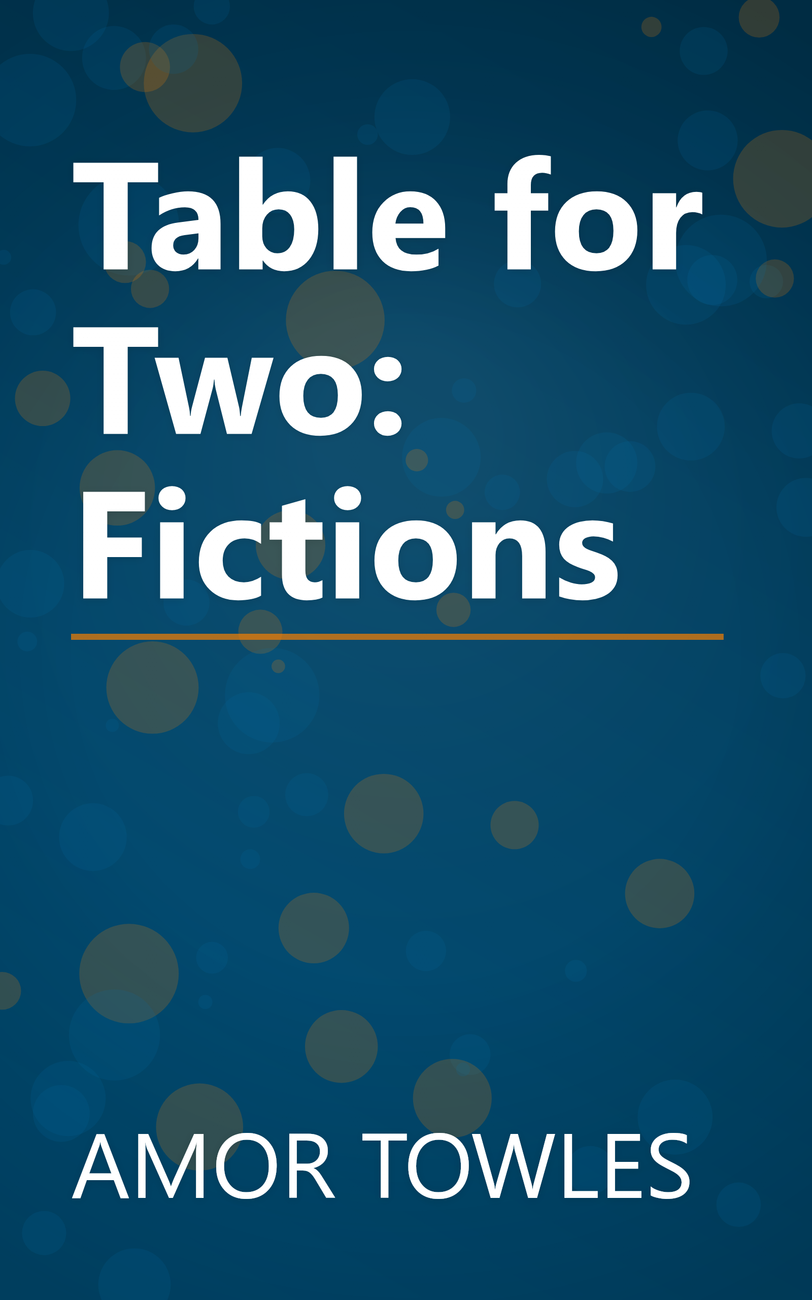 Table for Two: Fictions book cover