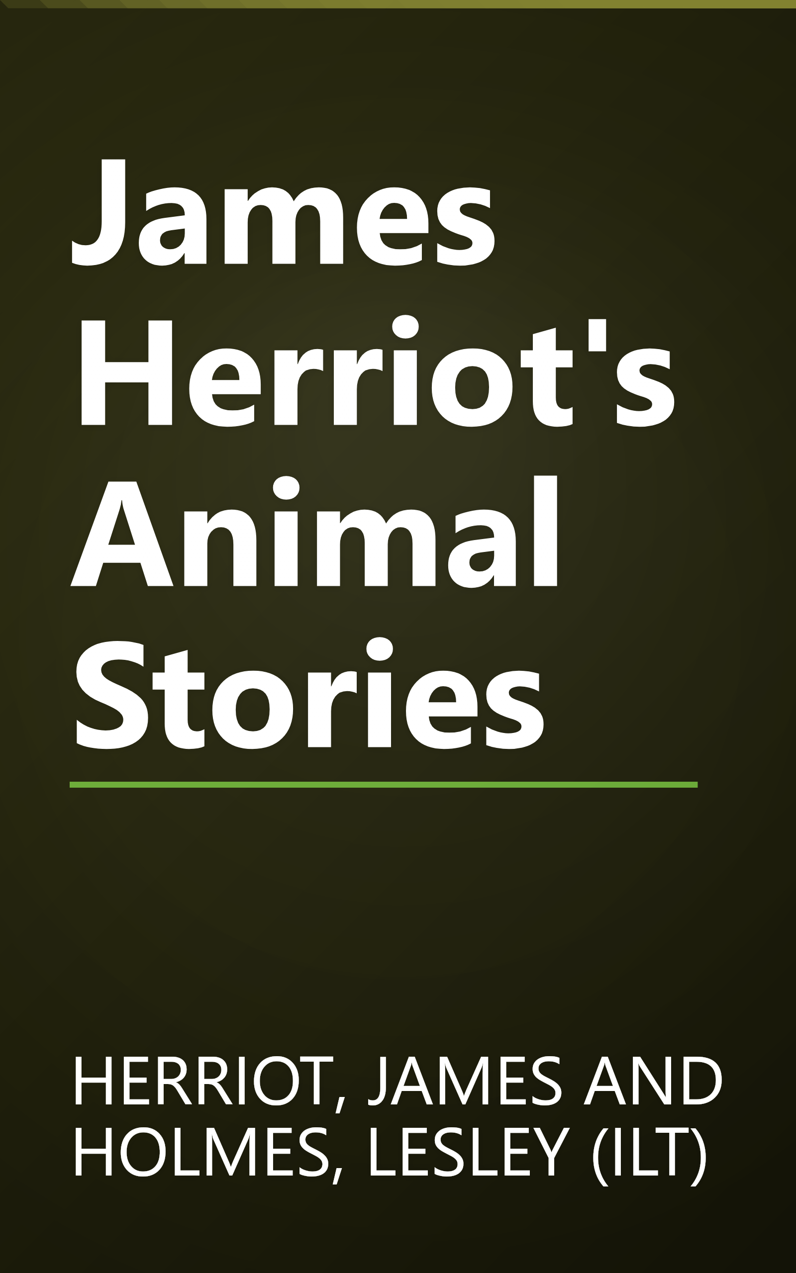 James Herriot's Animal Stories book cover