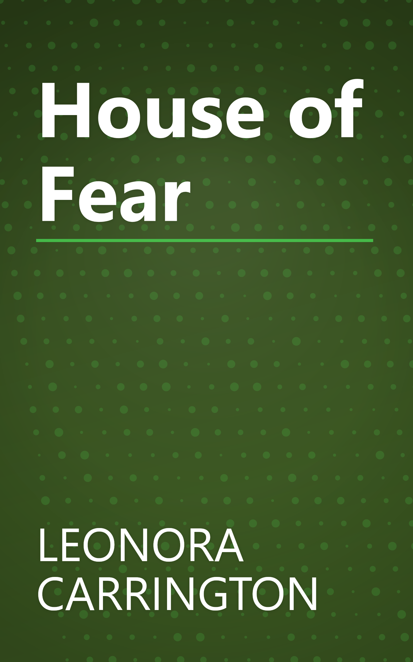 House of Fear book cover