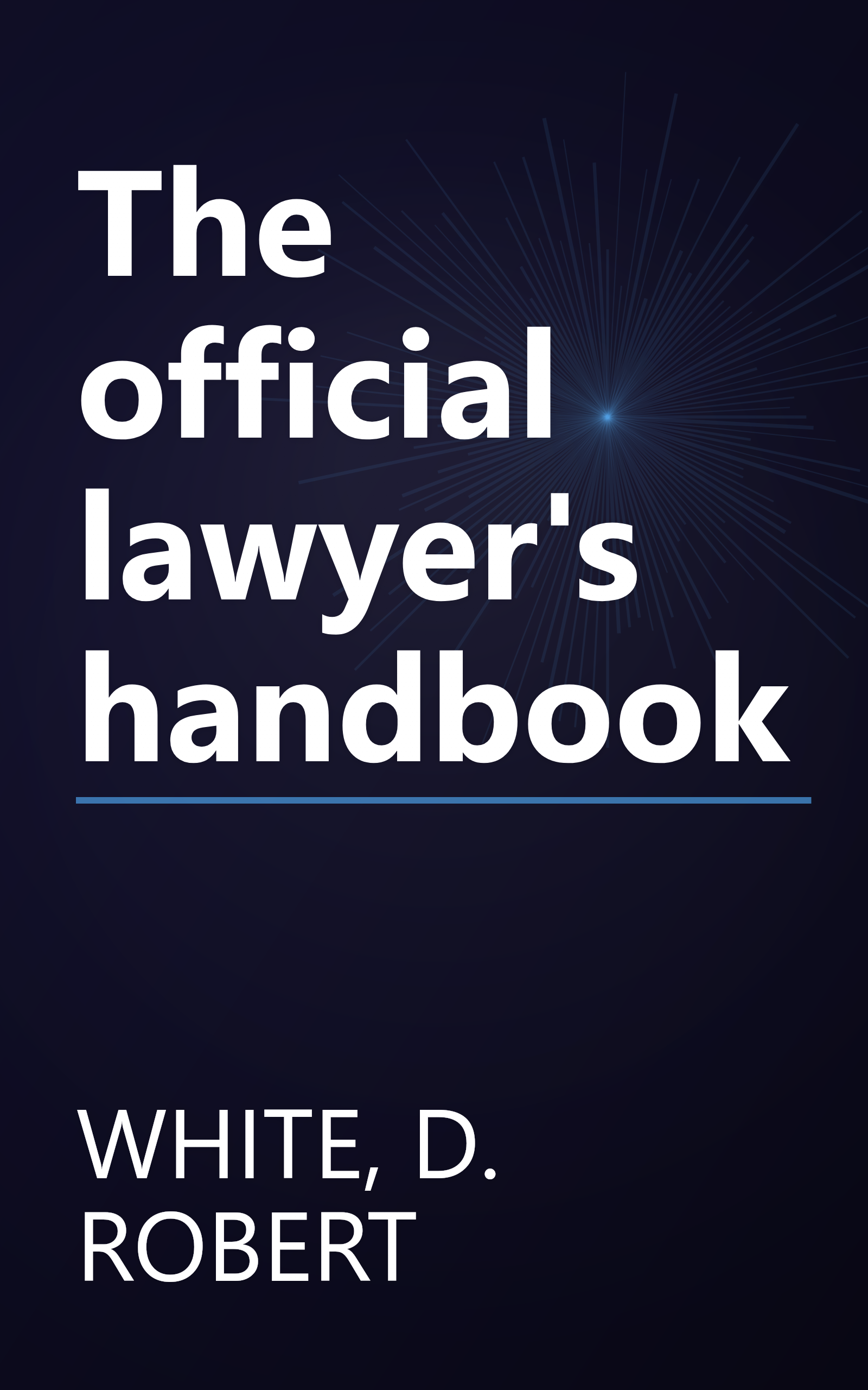 The official lawyer's handbook book cover