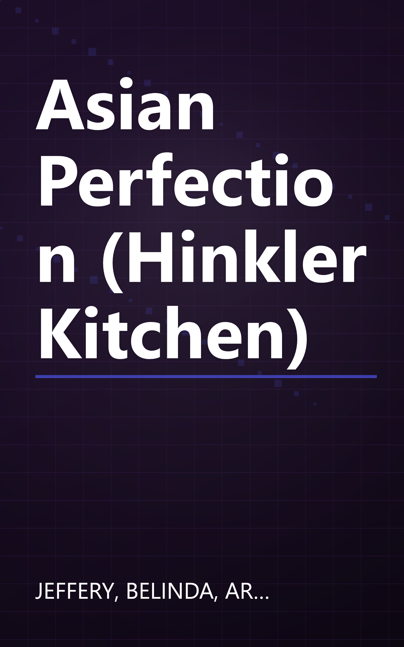 Asian Perfection (Hinkler Kitchen) book cover
