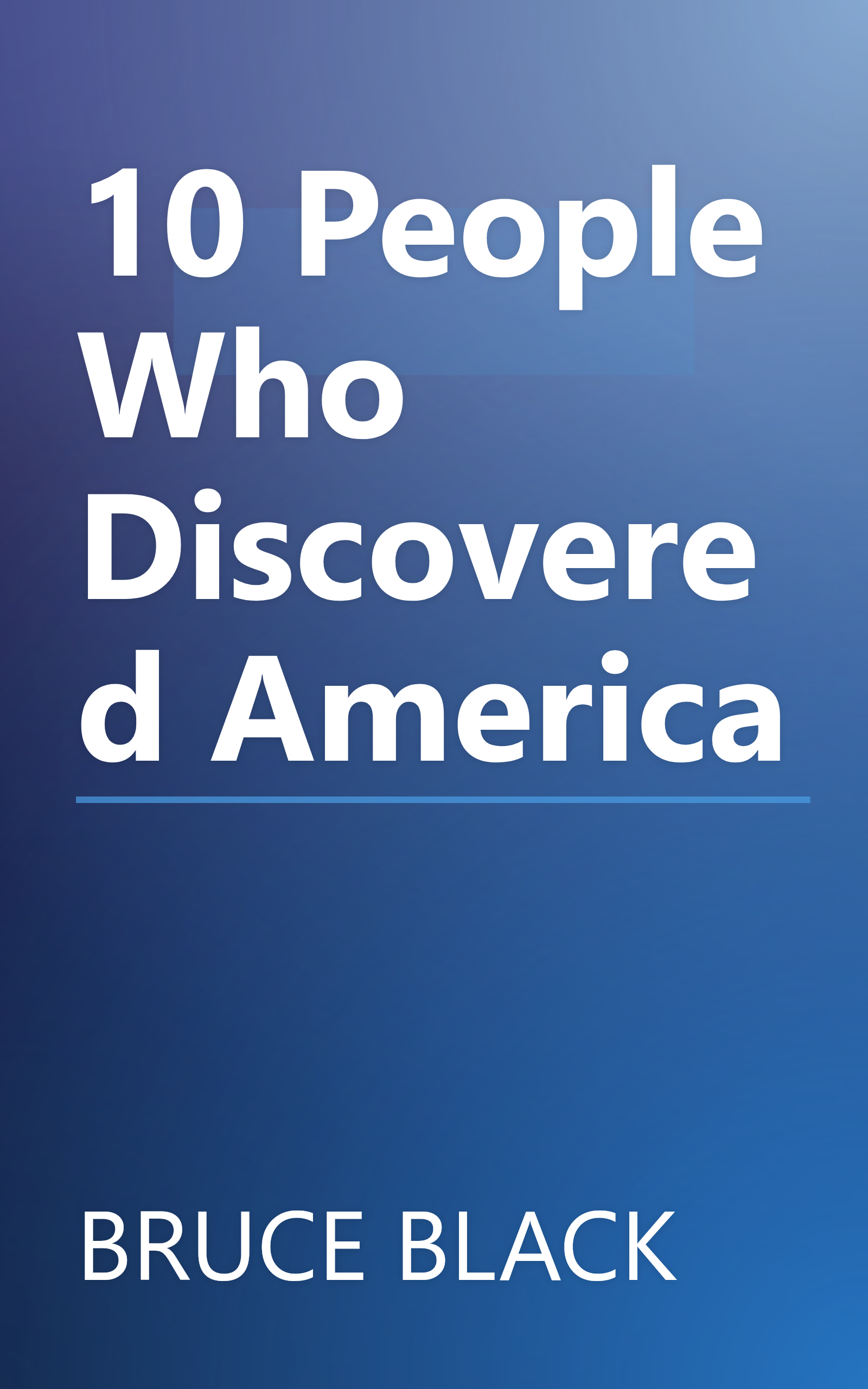 10 People Who Discovered America book cover