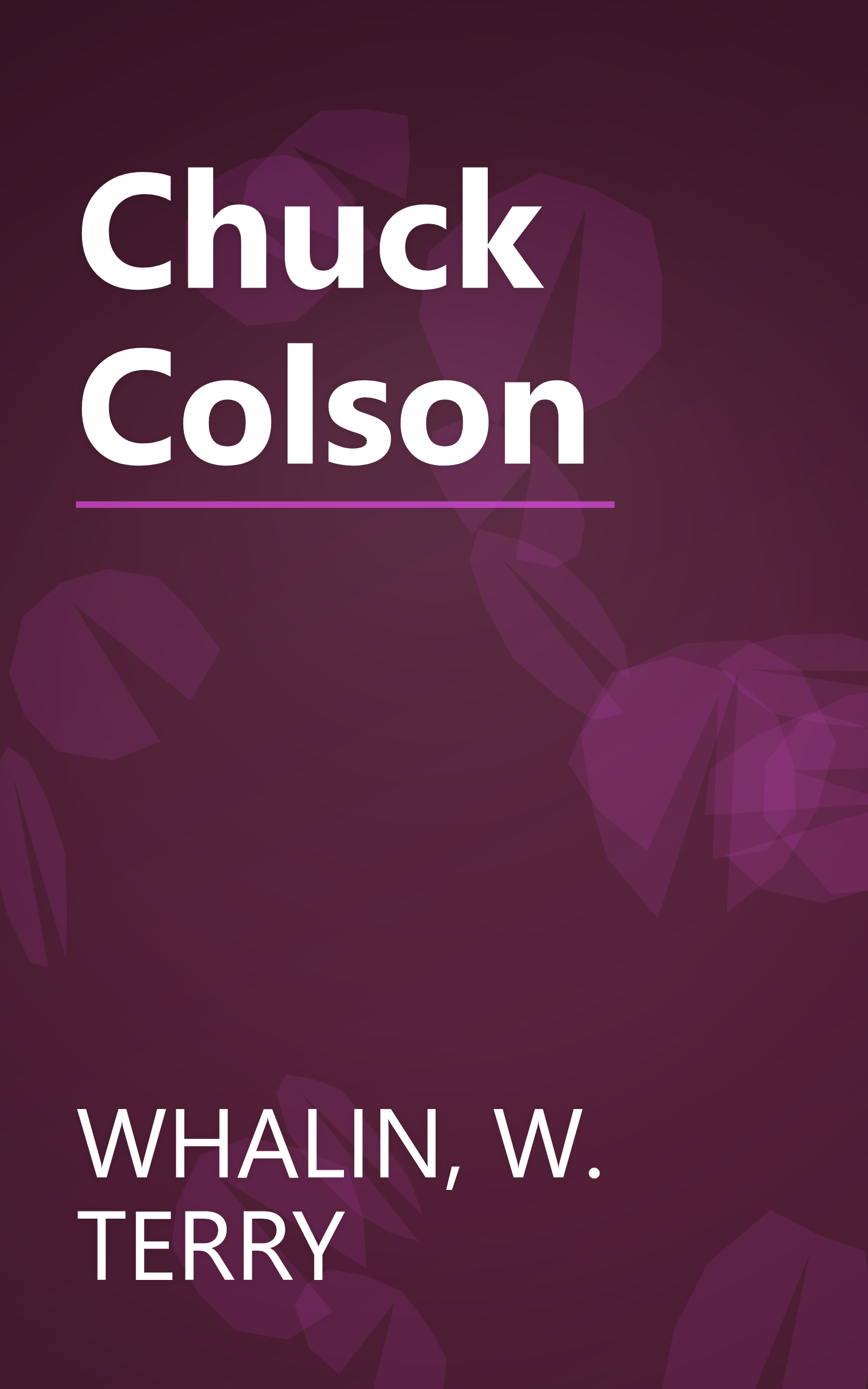 Chuck Colson book cover
