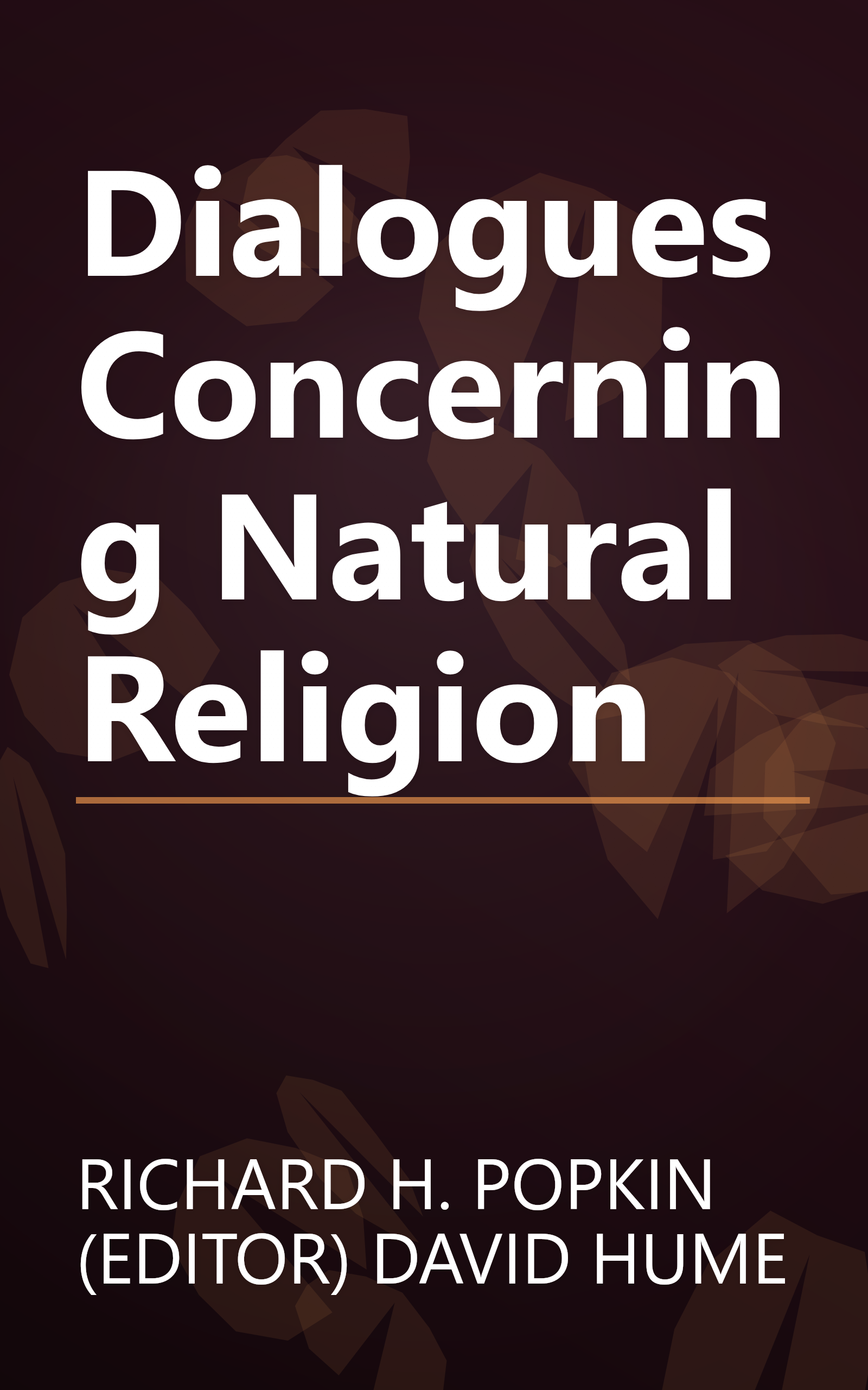 Dialogues Concerning Natural Religion book cover