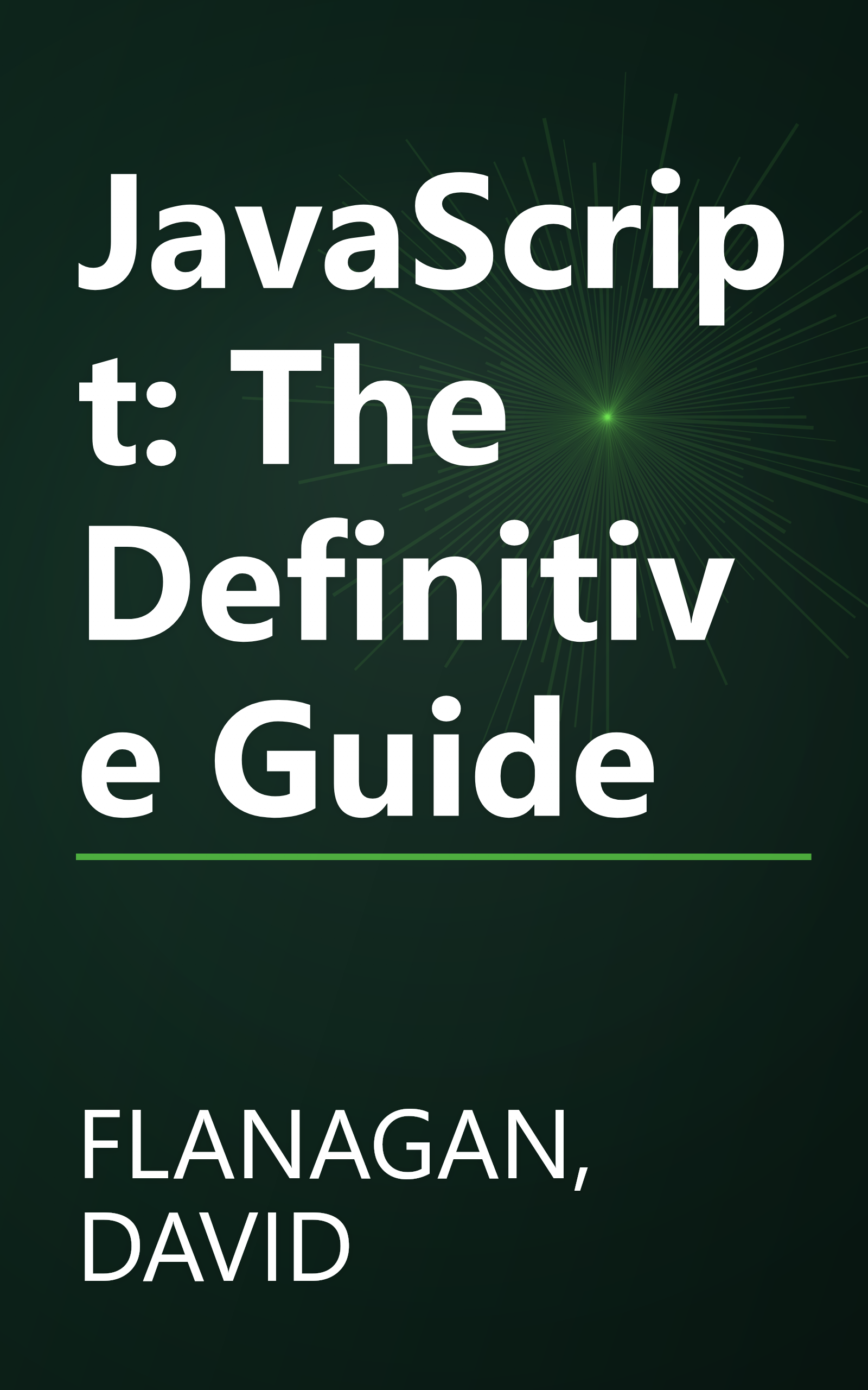 JavaScript: The Definitive Guide book cover