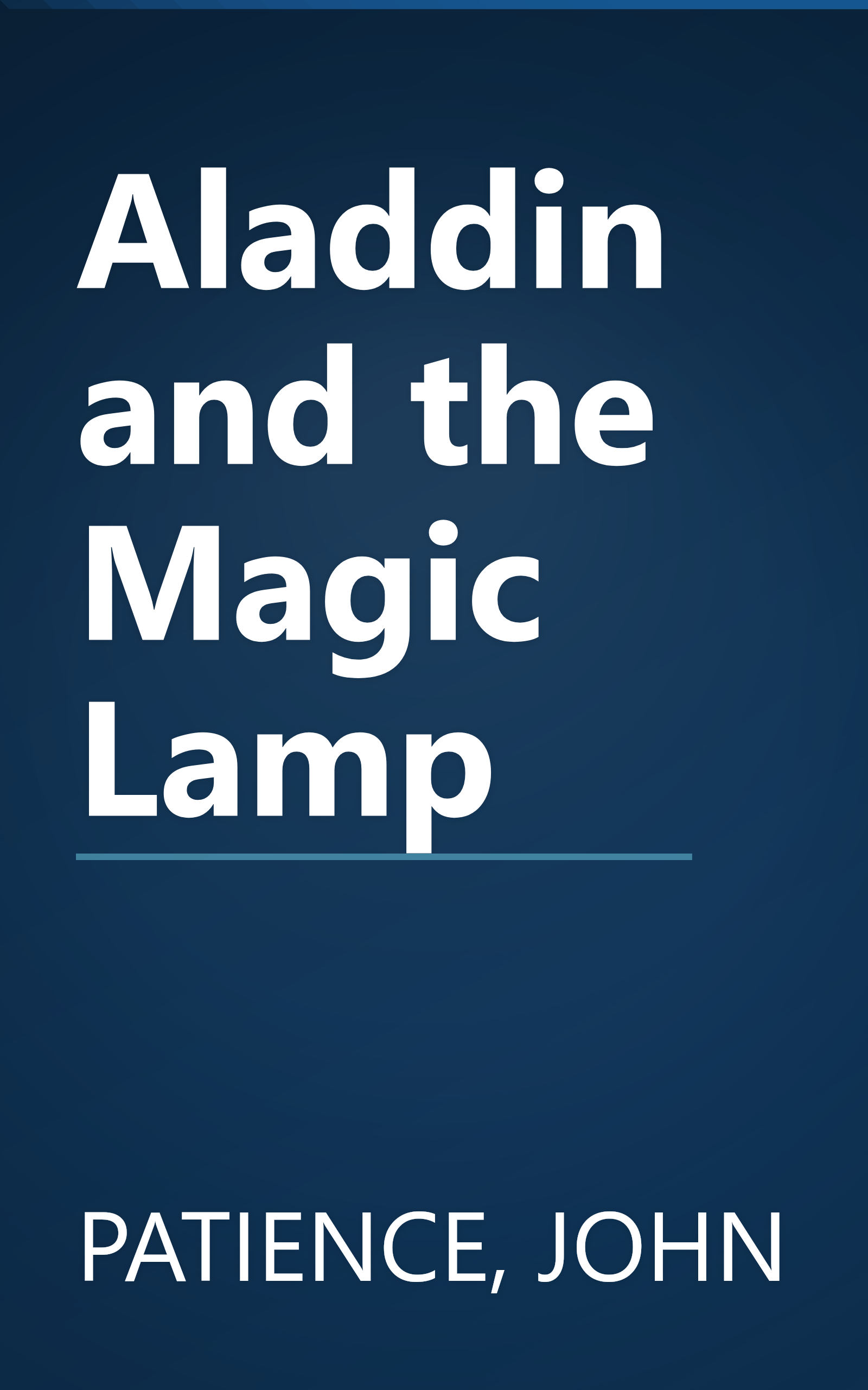 Aladdin and the Magic Lamp book cover