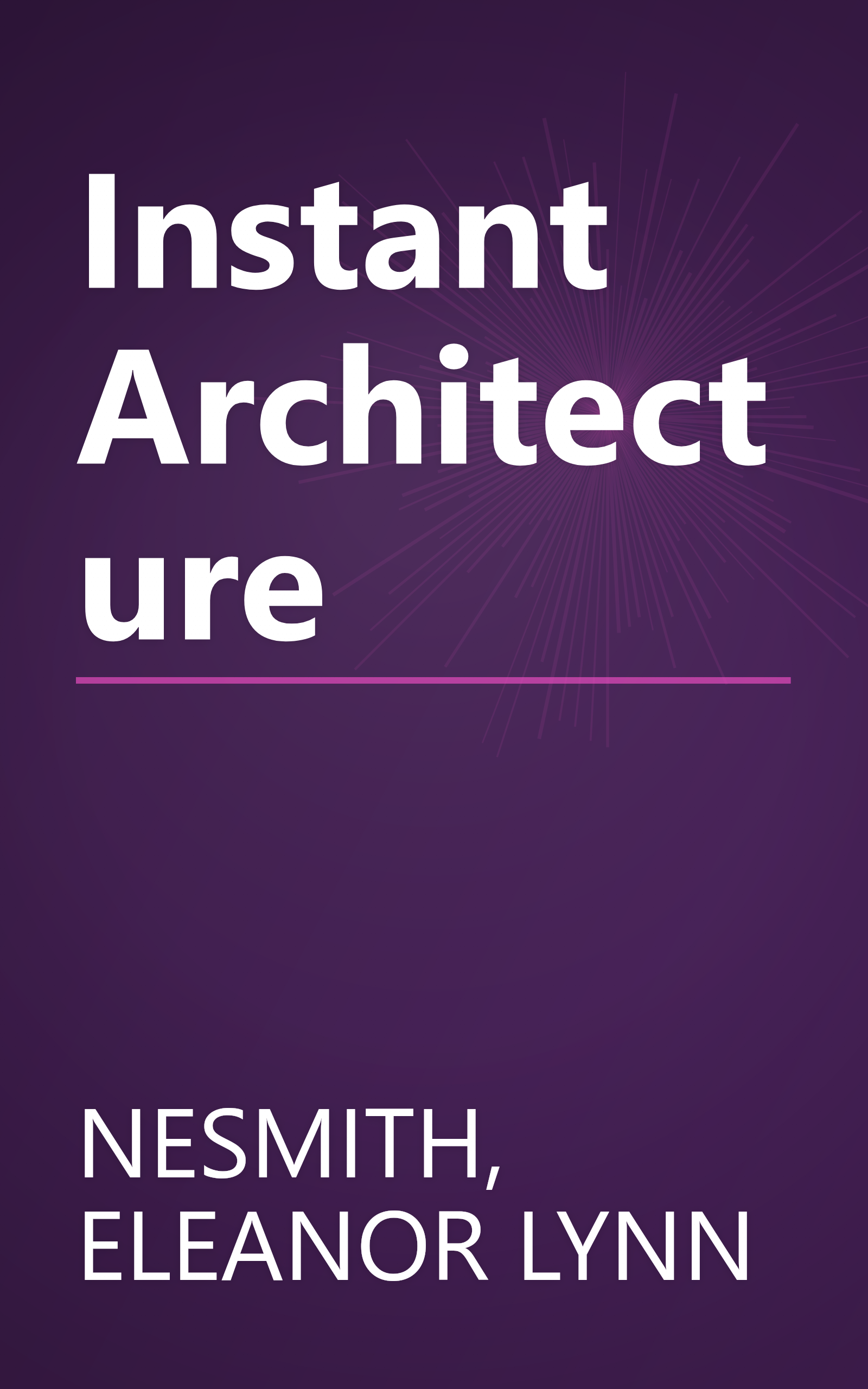 Instant Architecture book cover