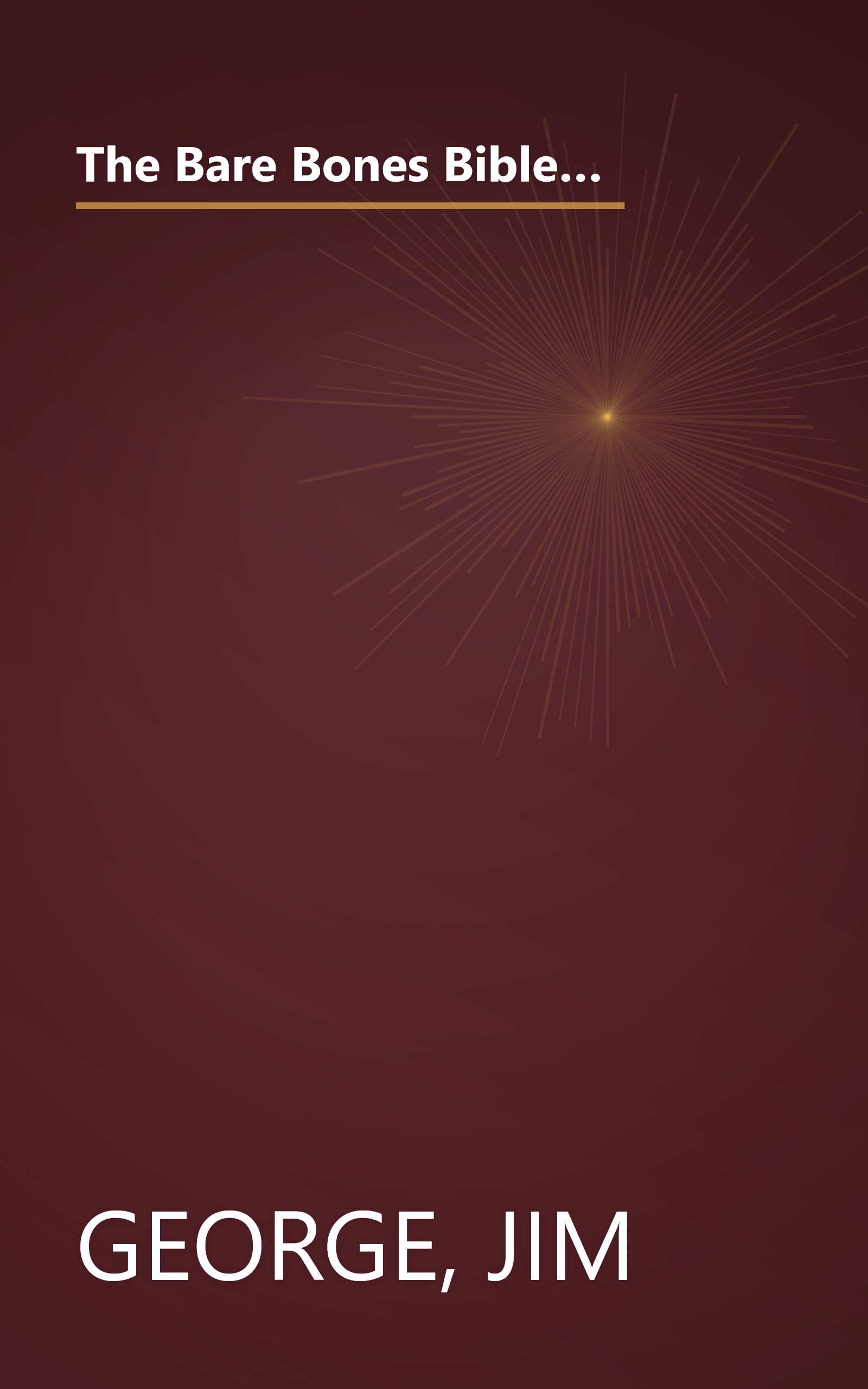 The Bare Bones Bible Handbook: 10 Minutes to Understanding Each Book of the Bible (The Bare Bones Bible Series) book cover