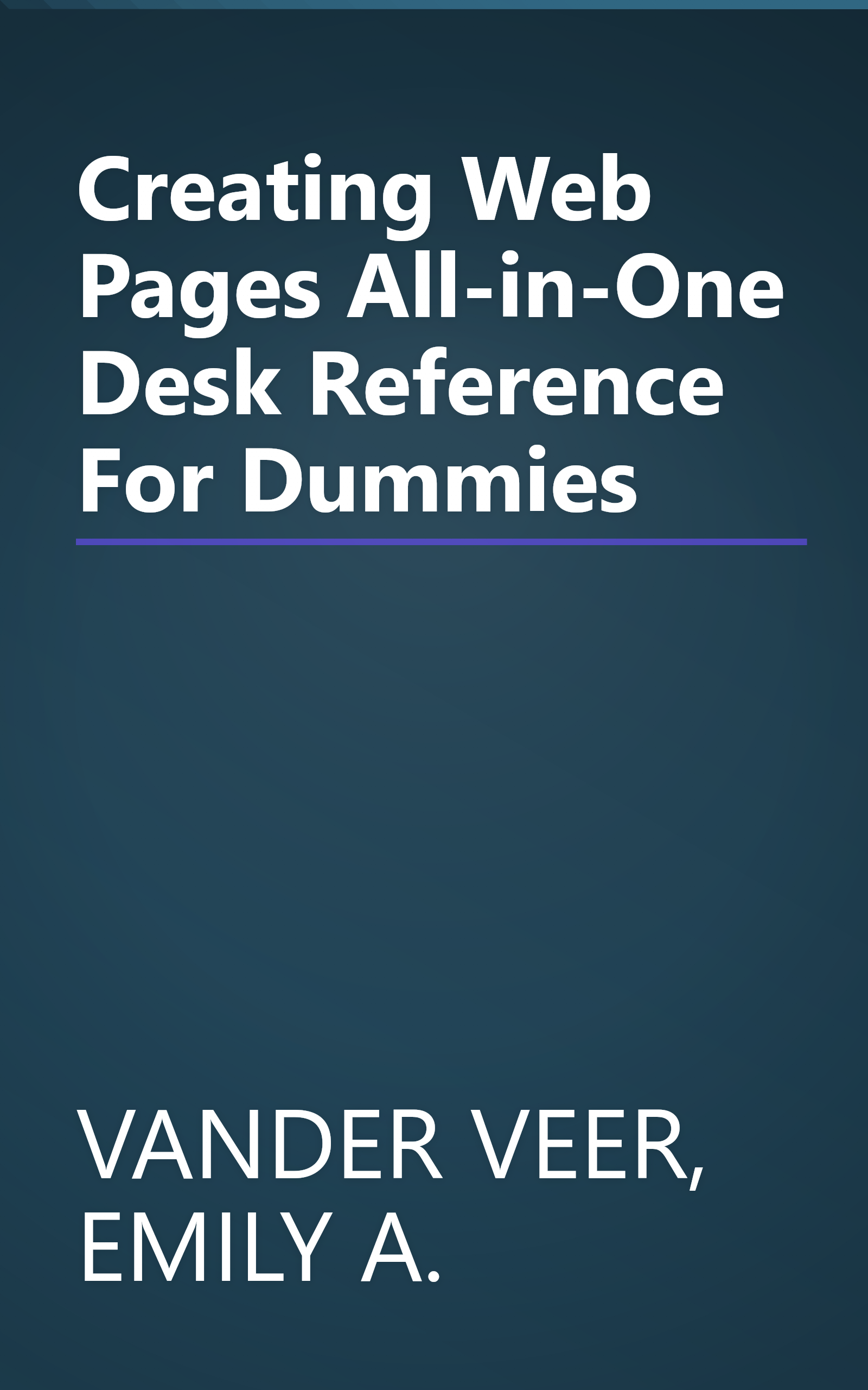 Creating Web Pages All-in-One Desk Reference For Dummies book cover