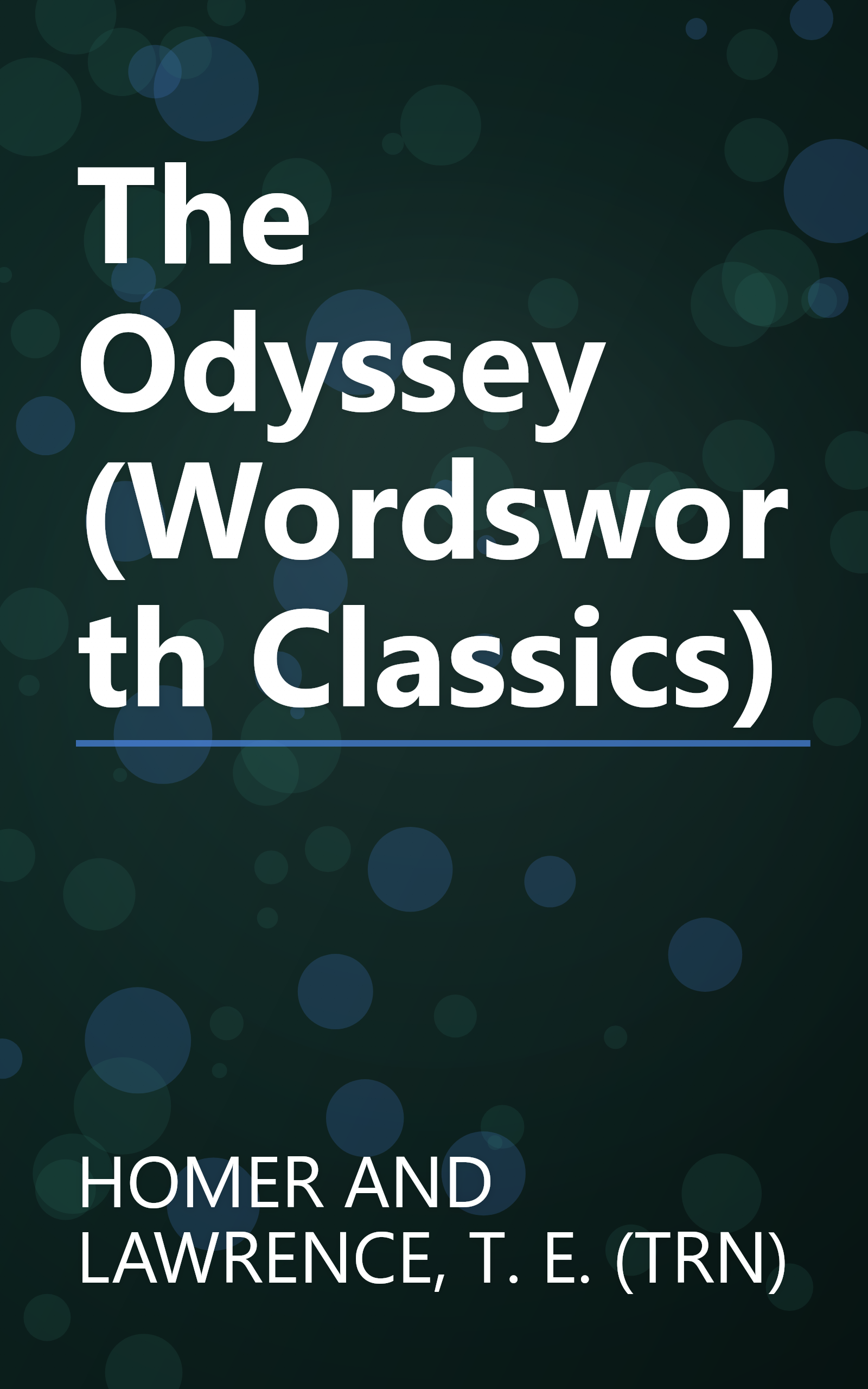 The Odyssey (Wordsworth Classics) book cover
