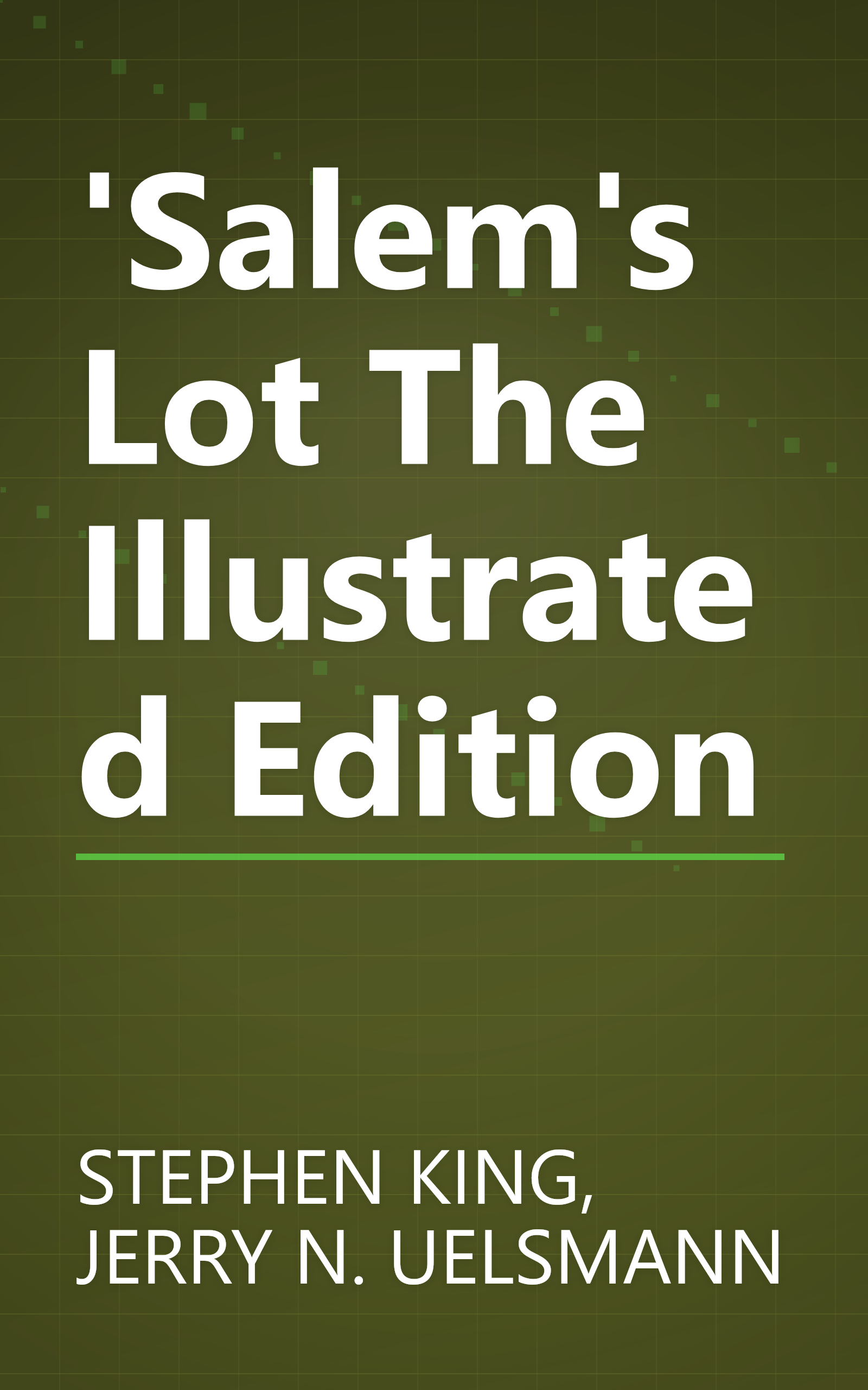'Salem's Lot The Illustrated Edition book cover