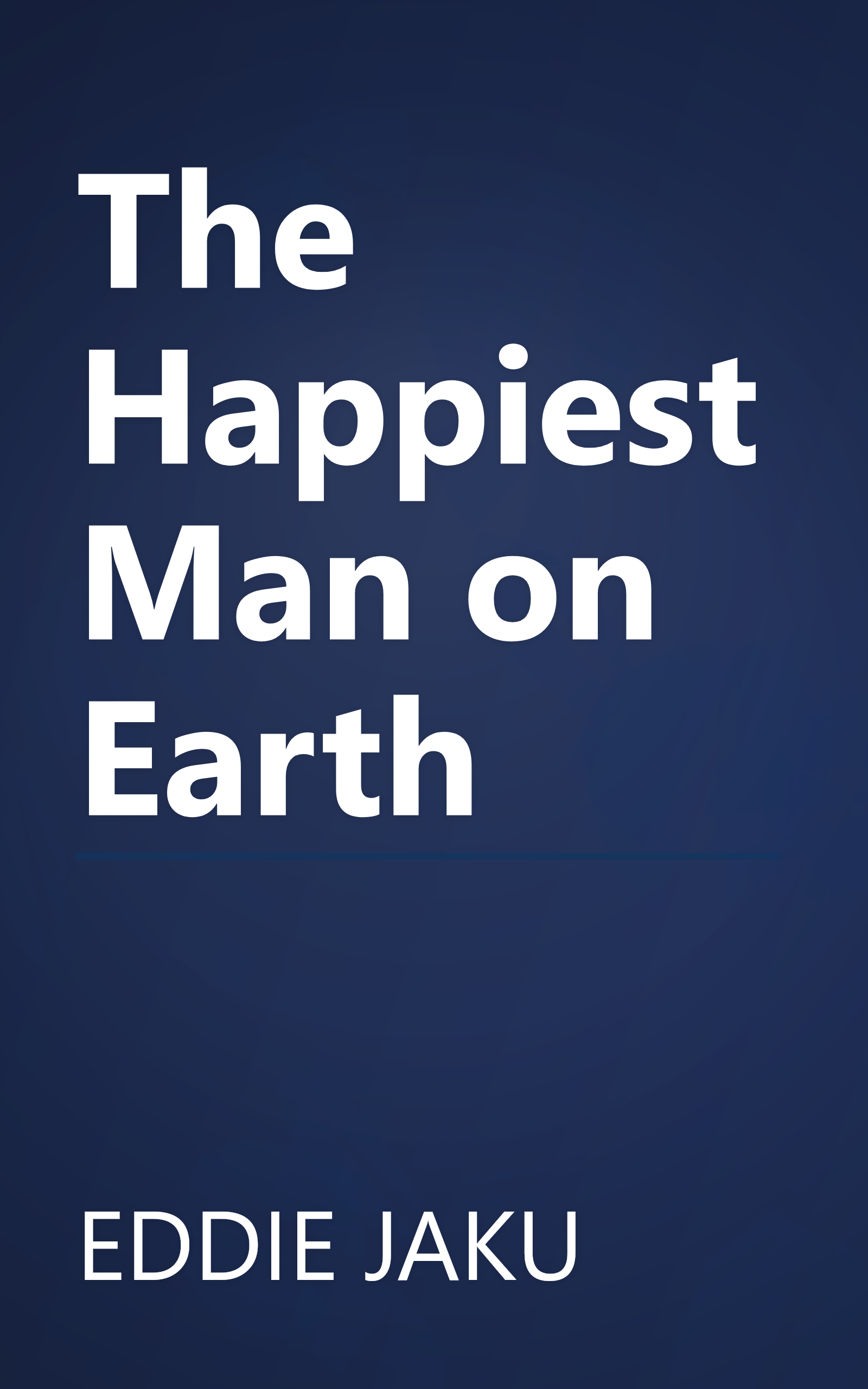 The Happiest Man on Earth book cover