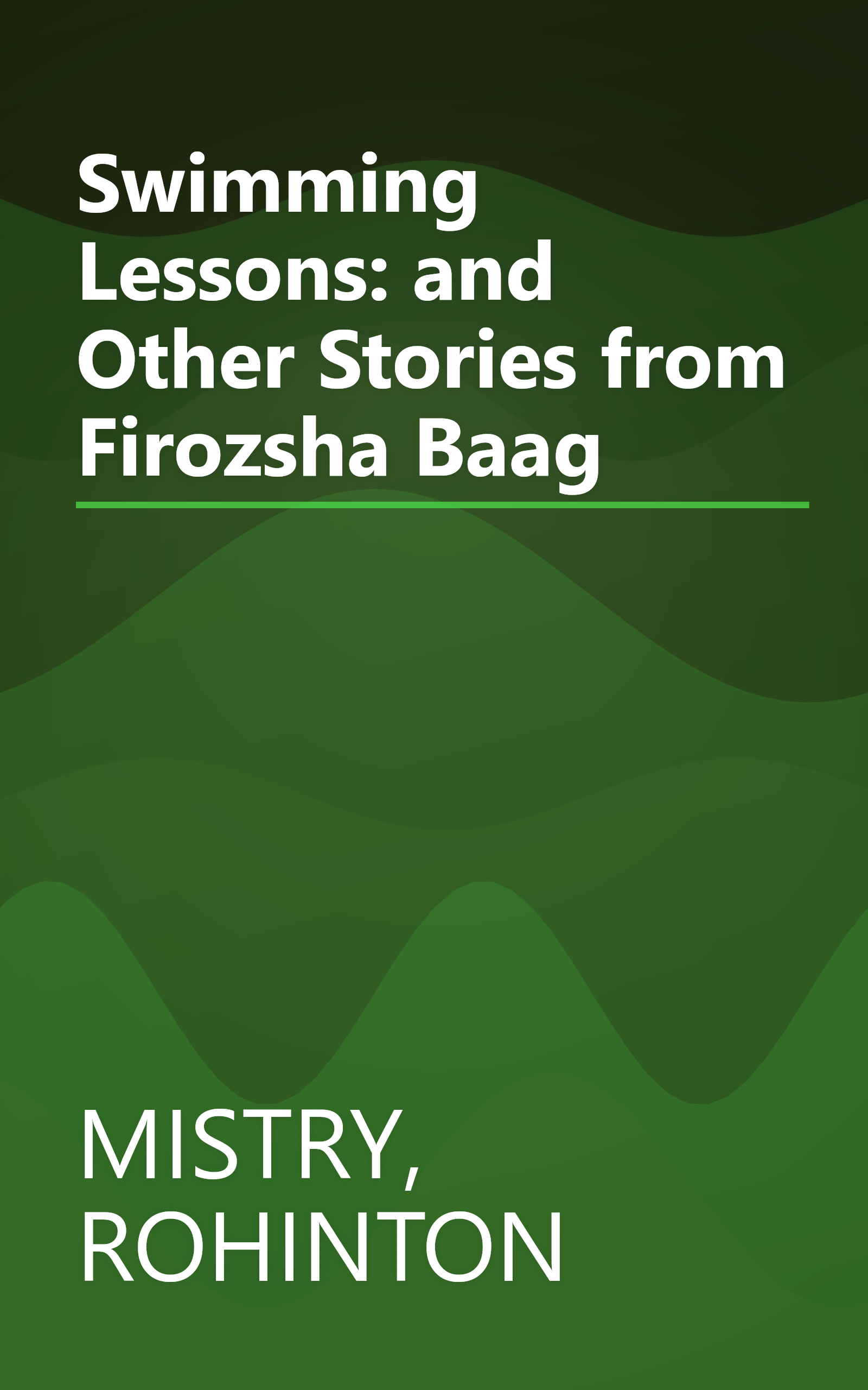 Swimming Lessons: and Other Stories from Firozsha Baag book cover