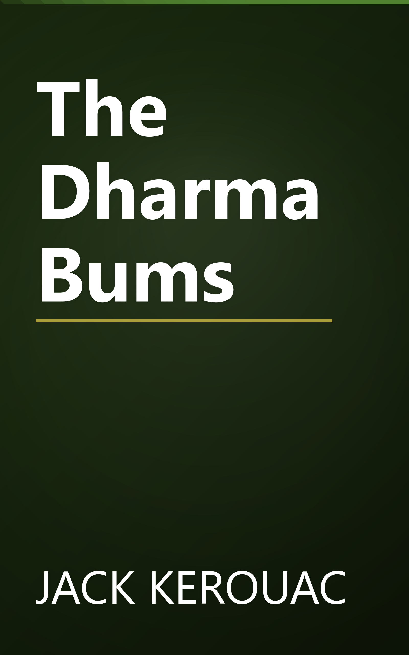The Dharma Bums book cover