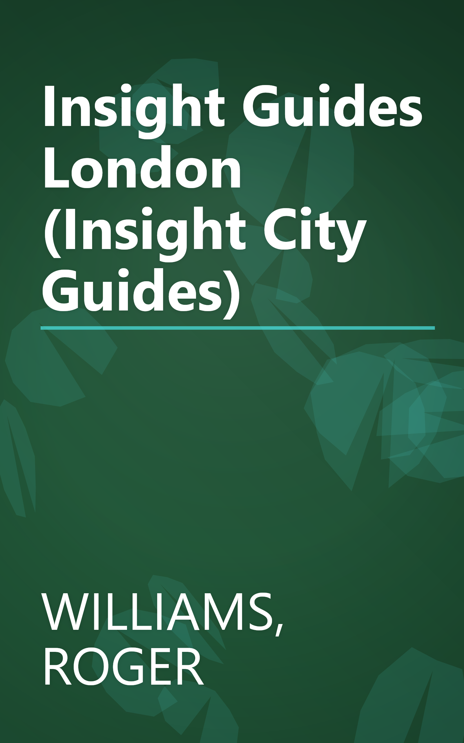 Insight Guides London (Insight City Guides) book cover